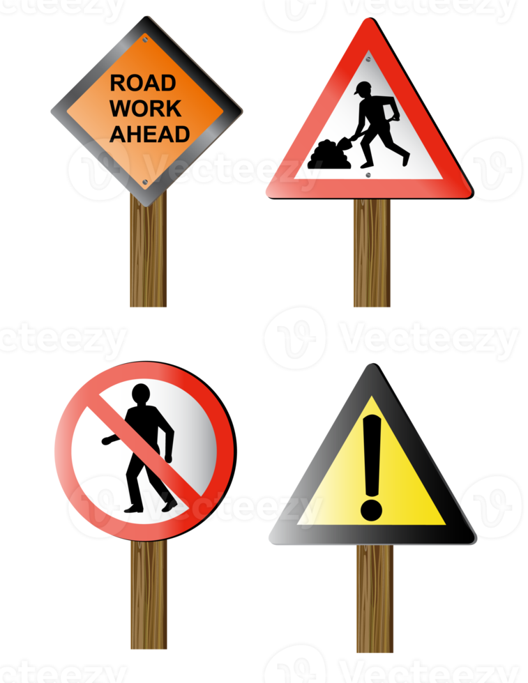 Road Signs And Symbols 13761348 Png