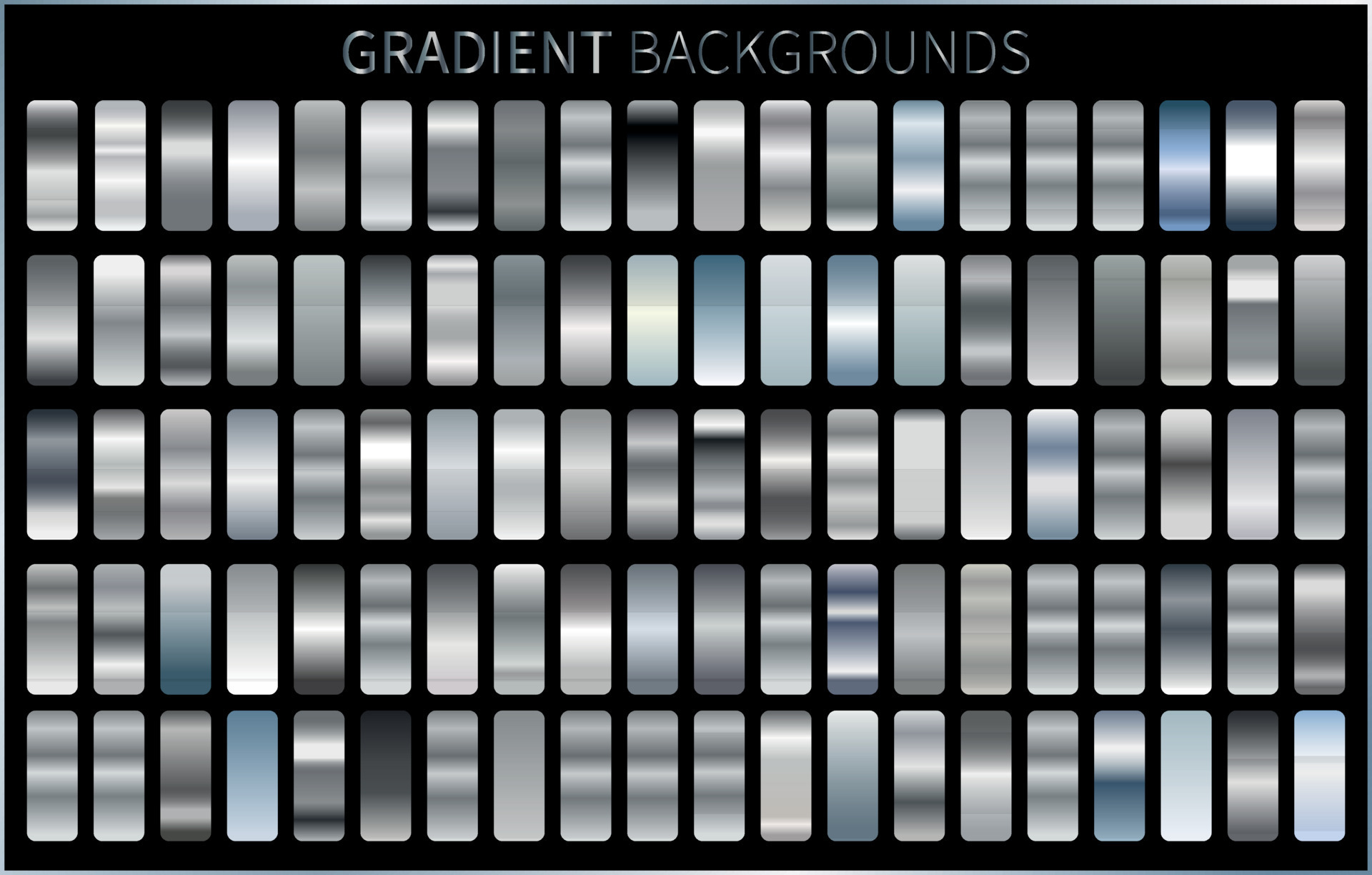 Chrome Gradient Vector Art Icons And Graphics For Free Download