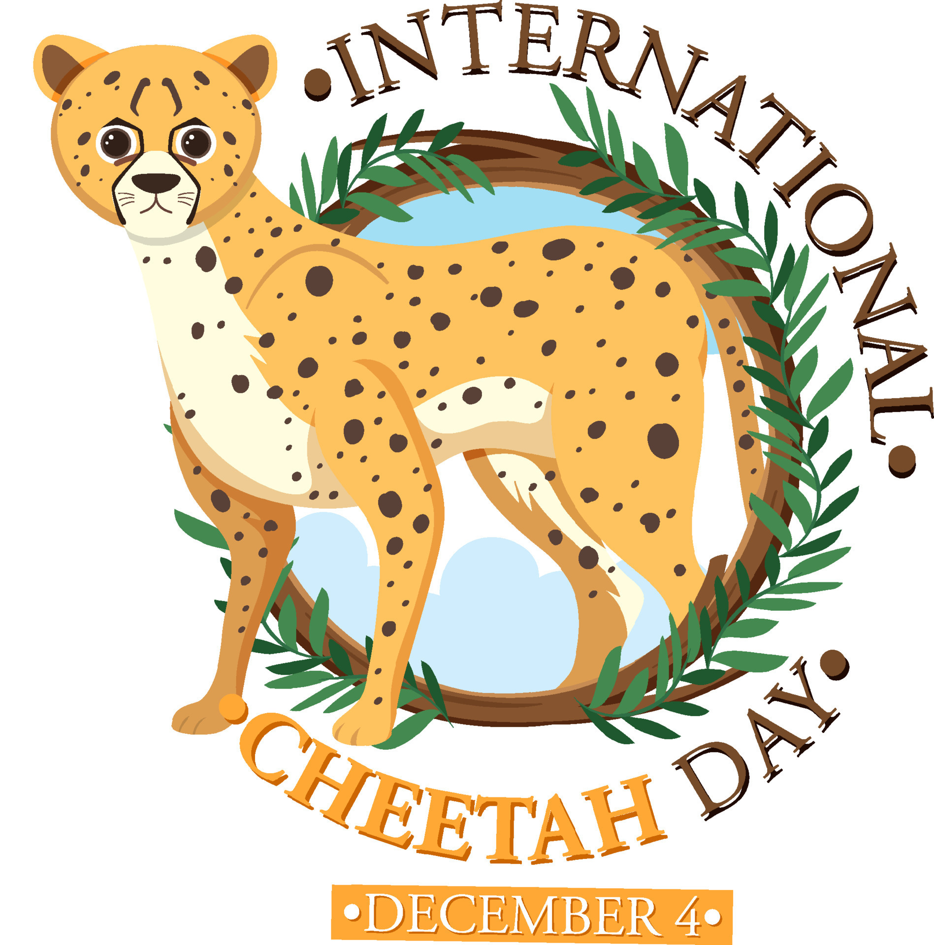 International cheetah day poster template 13763169 Vector Art at Vecteezy International cheetah day poster template 13763169 Vector Art at Vecteezy