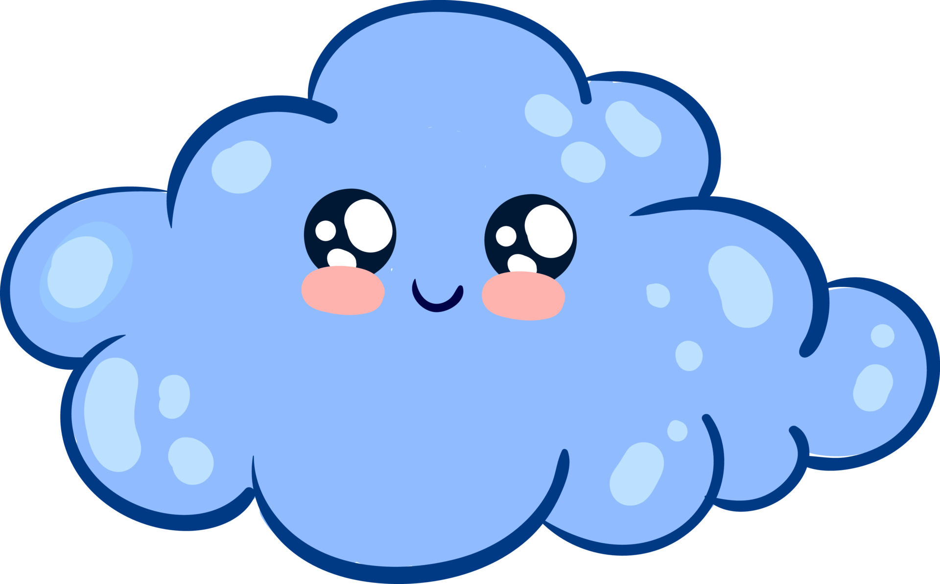 Cute Cloud Clip Art