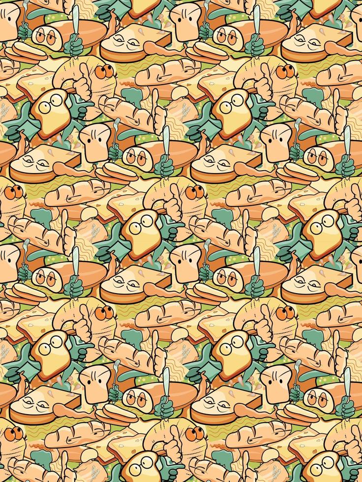 cute bread pattern background 13764355 Vector Art at Vecteezy cute bread pattern background 13764355 Vector Art at Vecteezy
