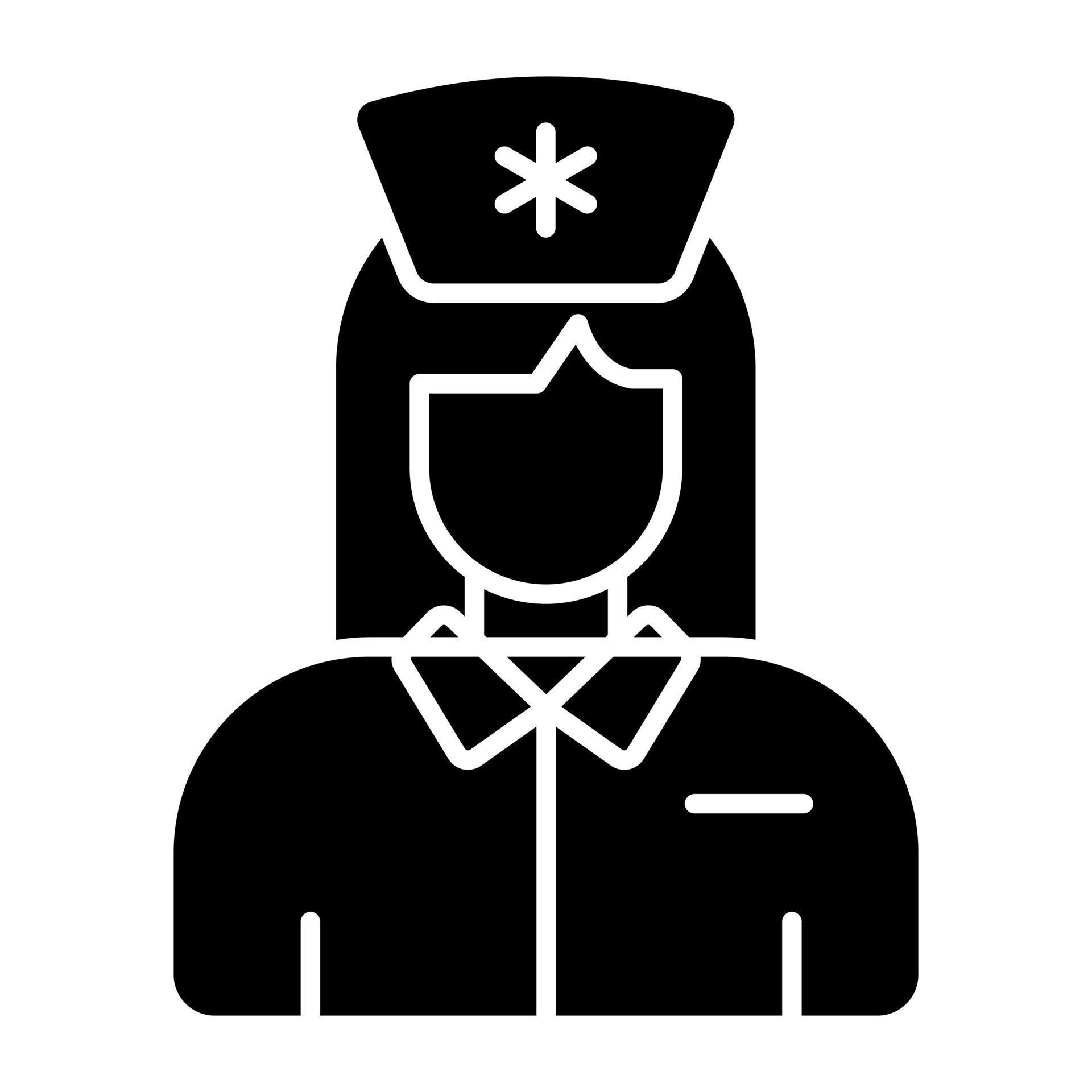 Solid Vector design of nurse 13766287 Vector Art at Vecteezy