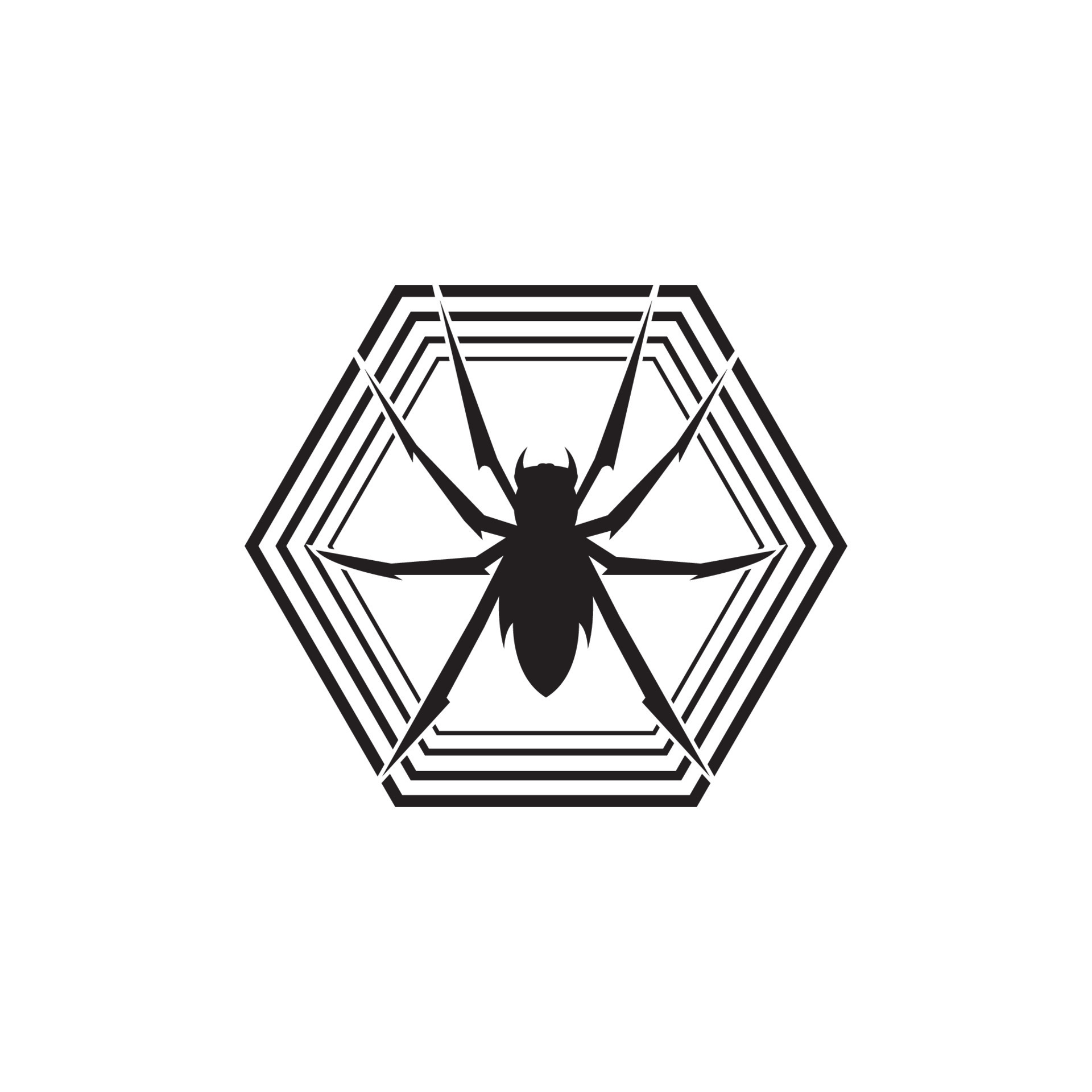 Spider icon logo vector design 13771914 Vector Art at Vecteezy