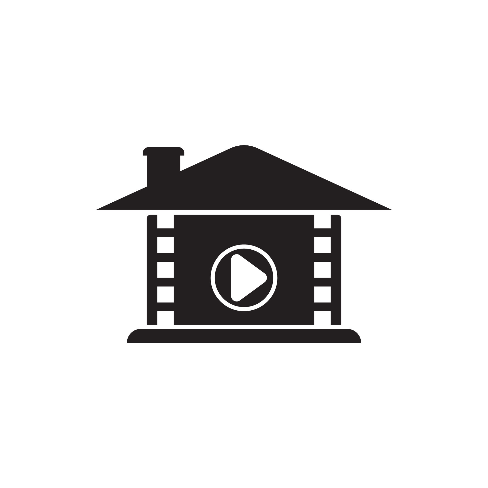 vector de logotipo de icono de casa de producción 13771919 Vector en Vecteezy