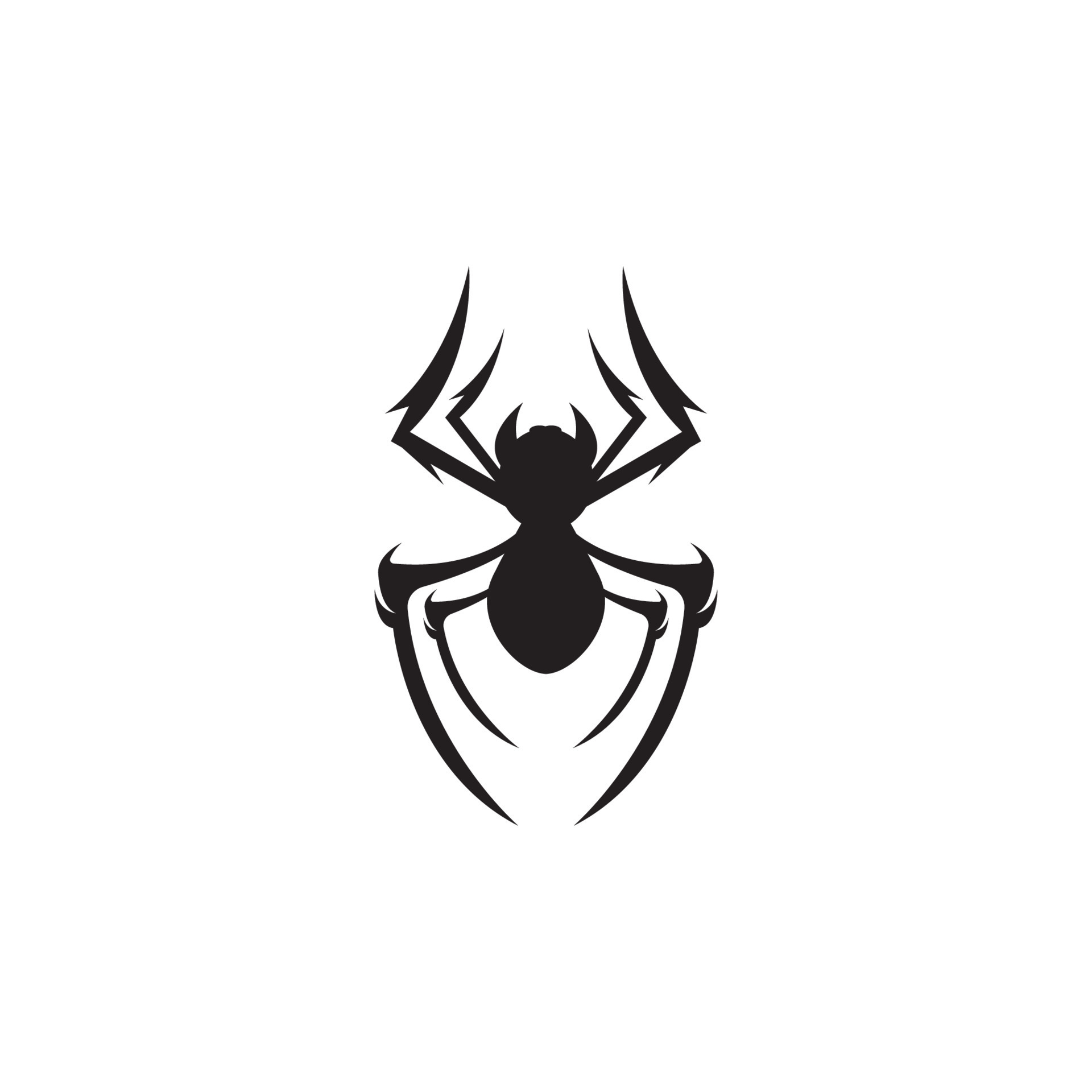 Spider icon logo vector design 13771940 Vector Art at Vecteezy