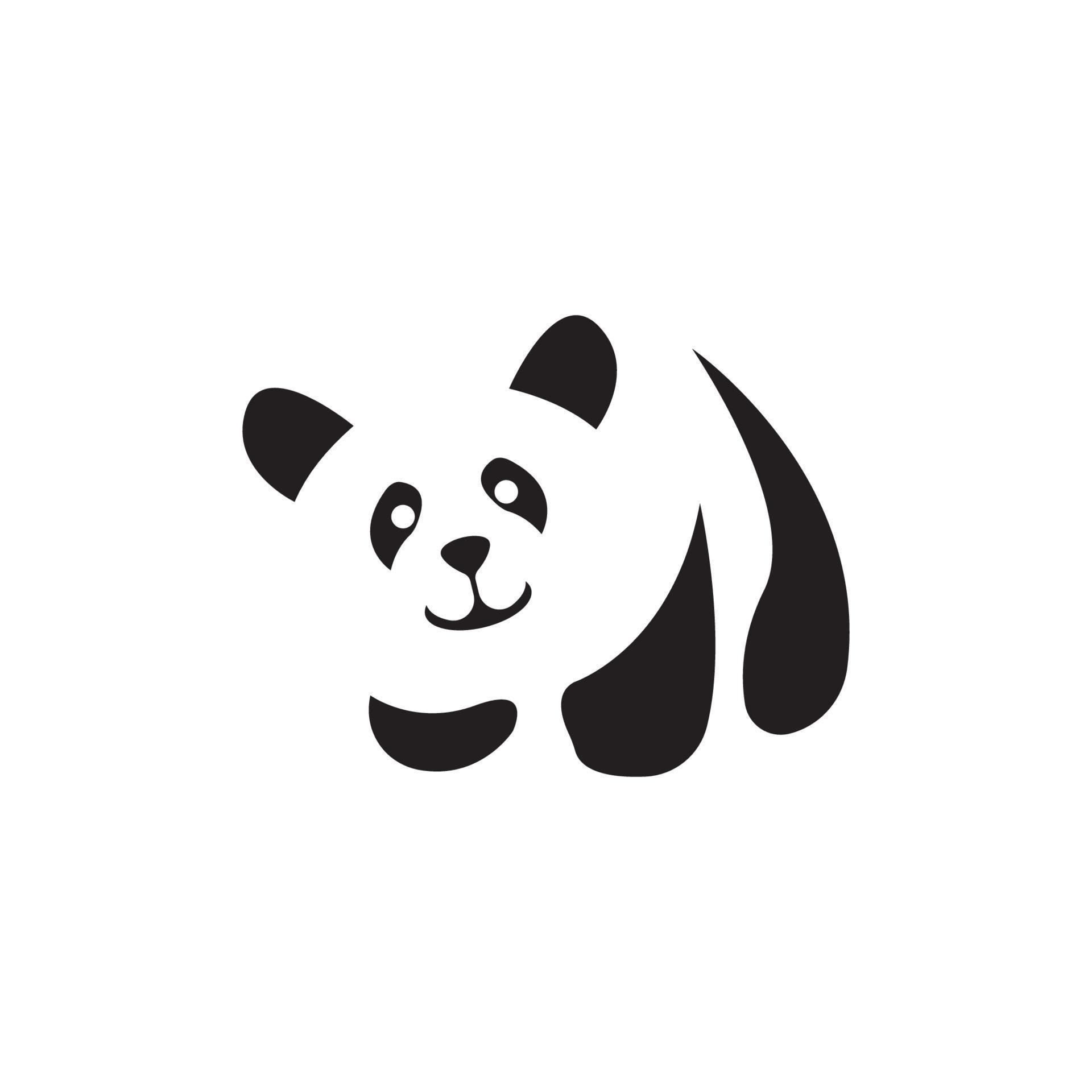 panda icon logo vector design 13771949 Vector Art at Vecteezy