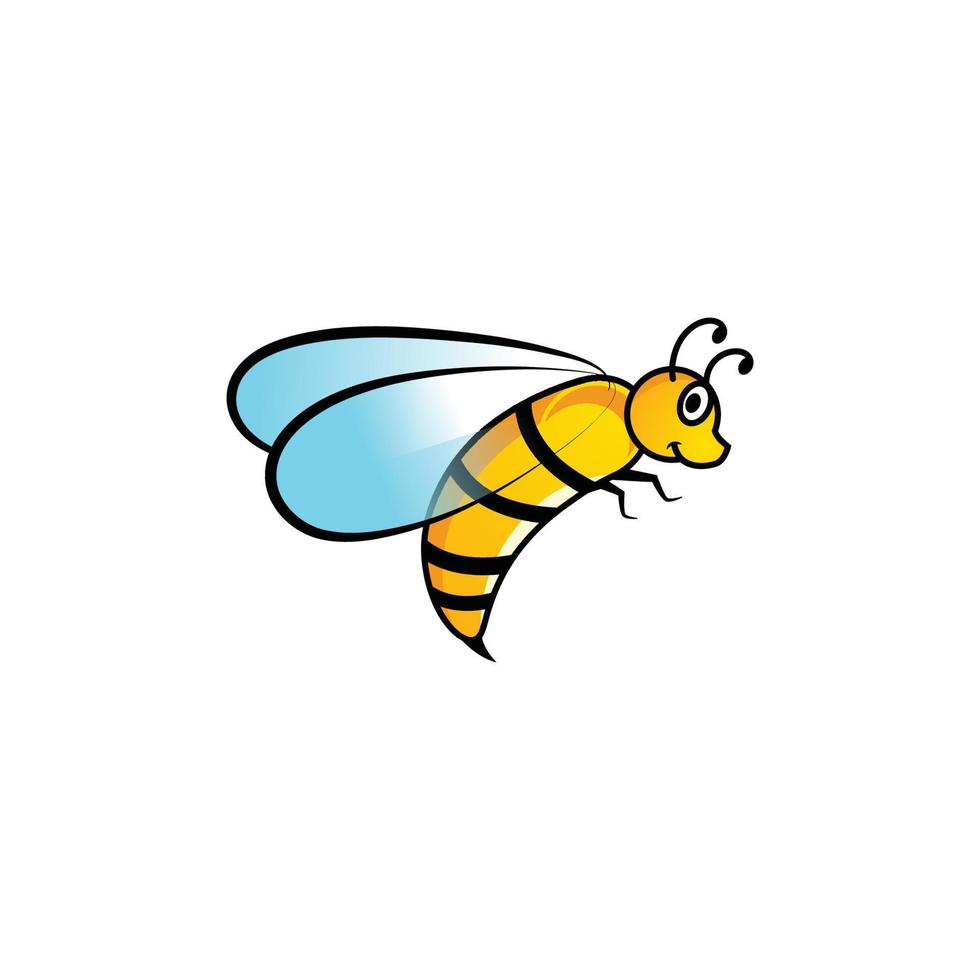 Bee vector icon illustration design template 13774999 Vector Art at ...