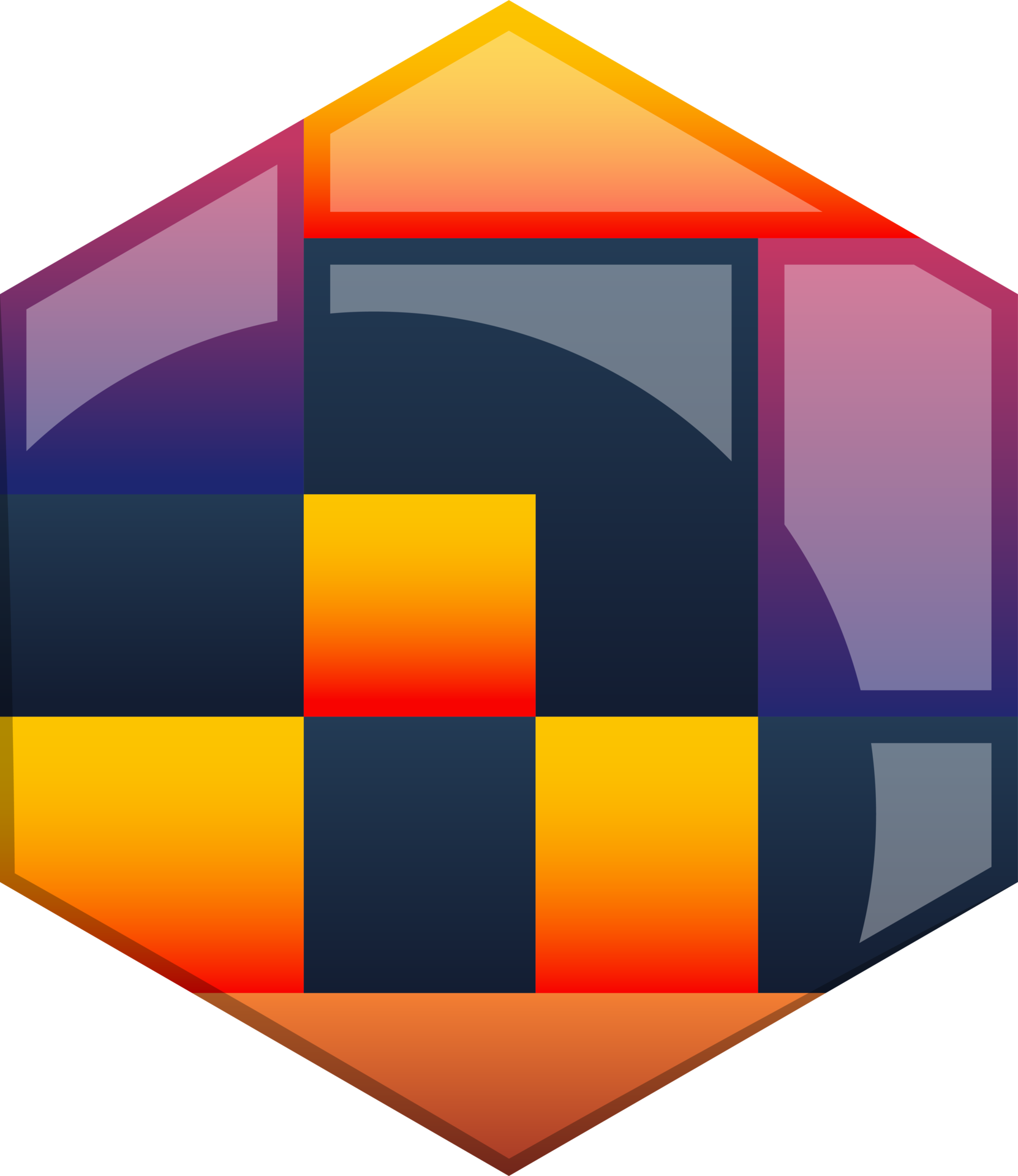 Free Abstract hexagon logo illustration in trendy and minimal style ...