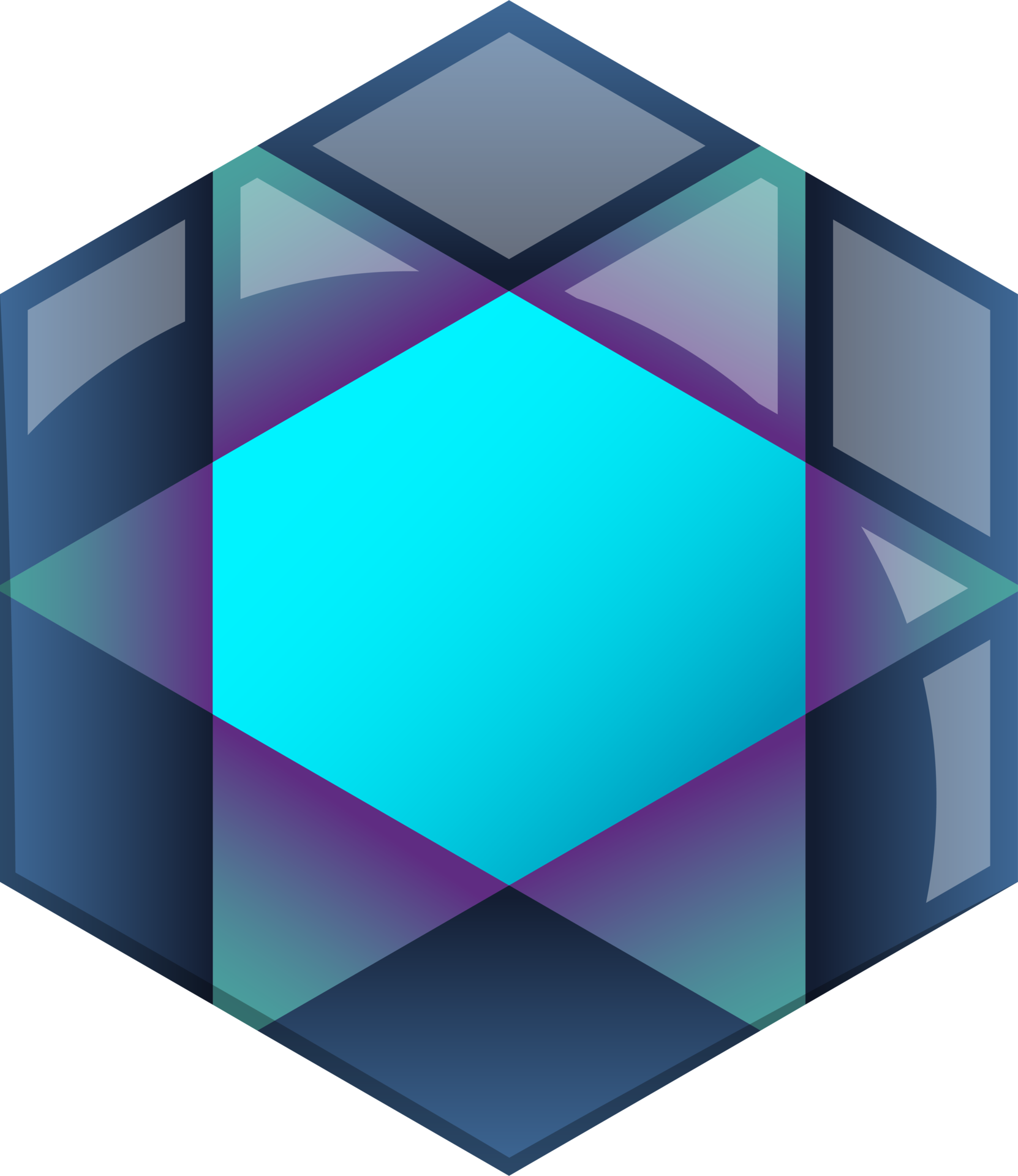 Free Abstract hexagon logo illustration in trendy and minimal style ...