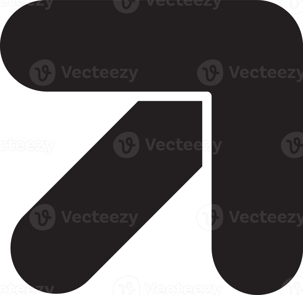 Abstract Play Button Logo Illustration In Trendy And Minimal Style 13775300 Png