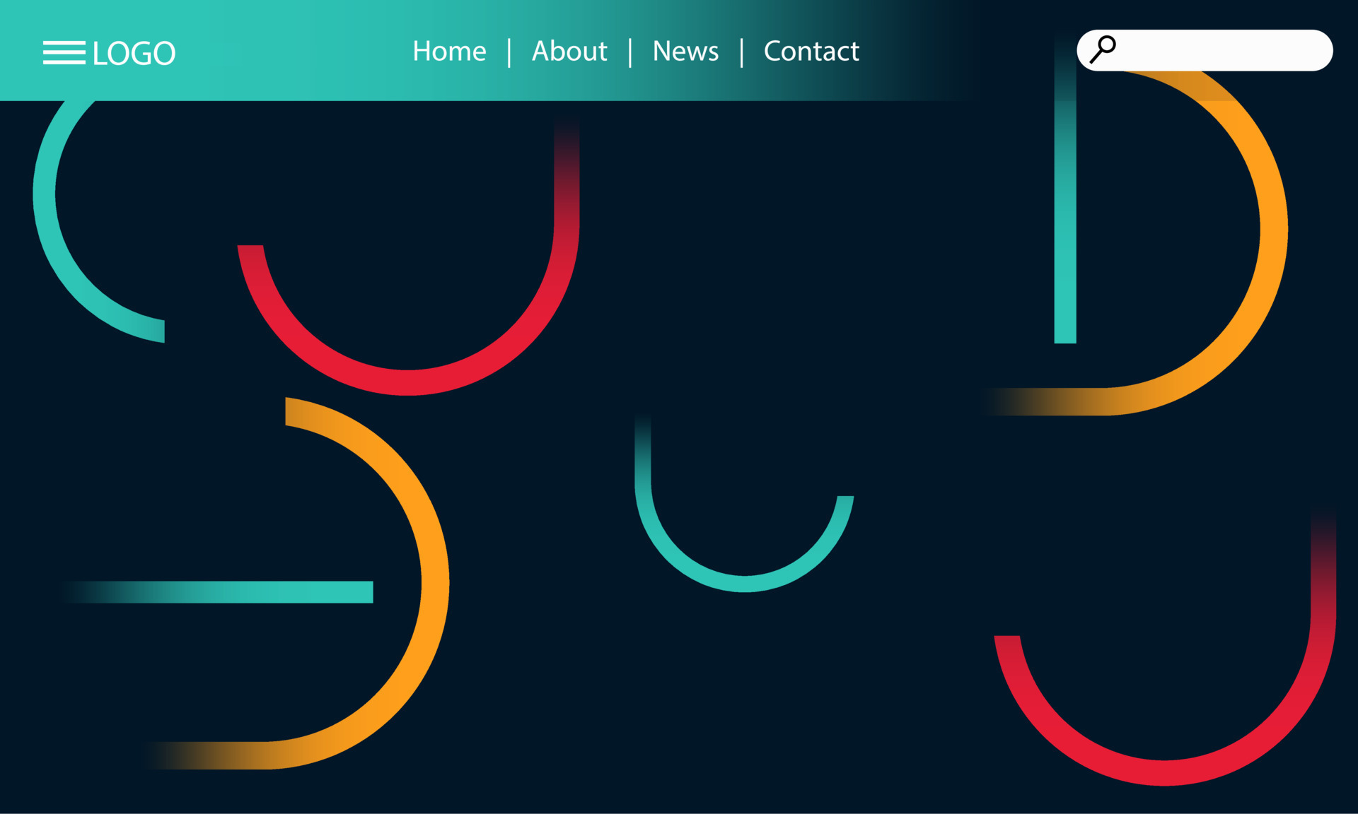 Color gradient background design. Abstract geometric background with ...