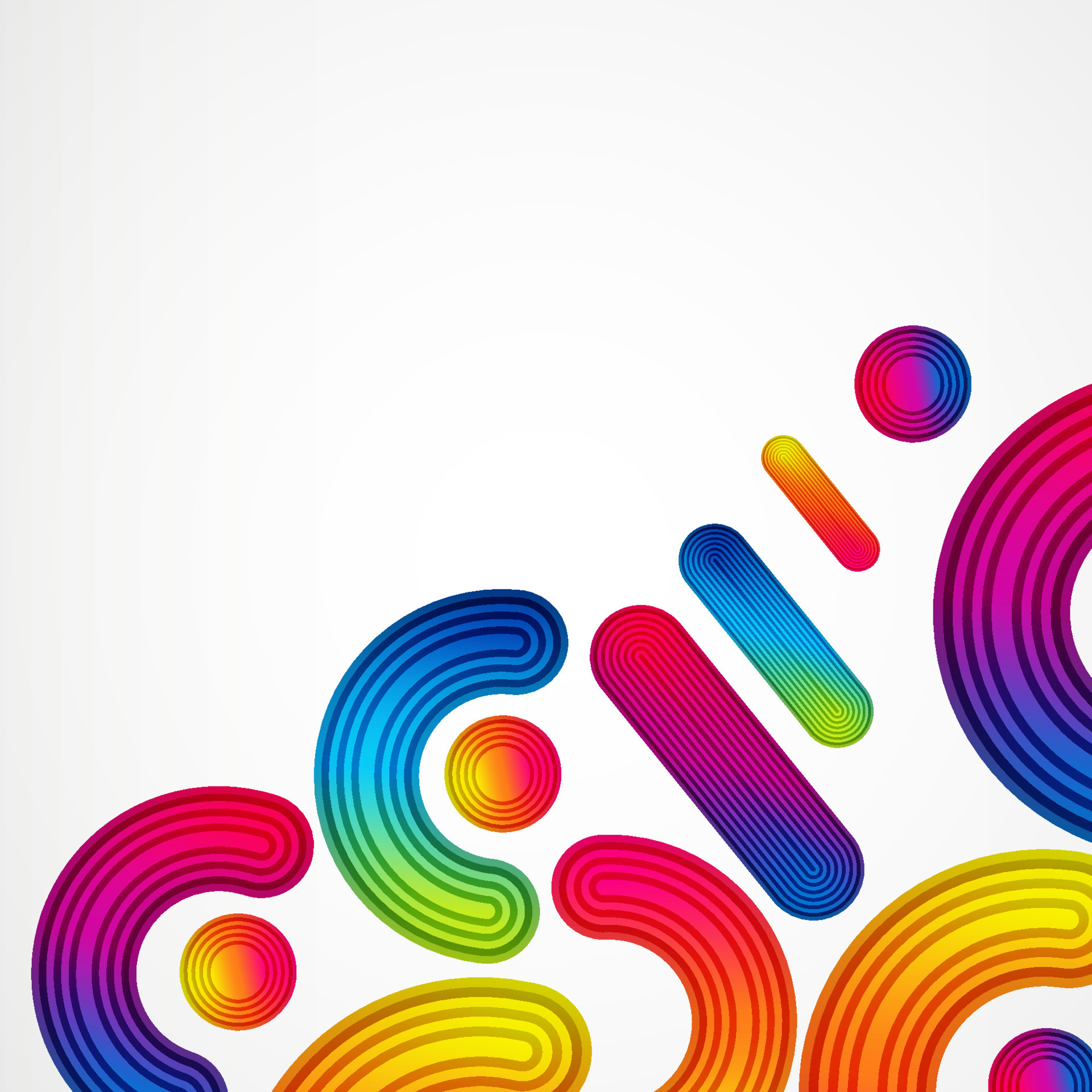 Colorful abstract background with striped design elements splash ...