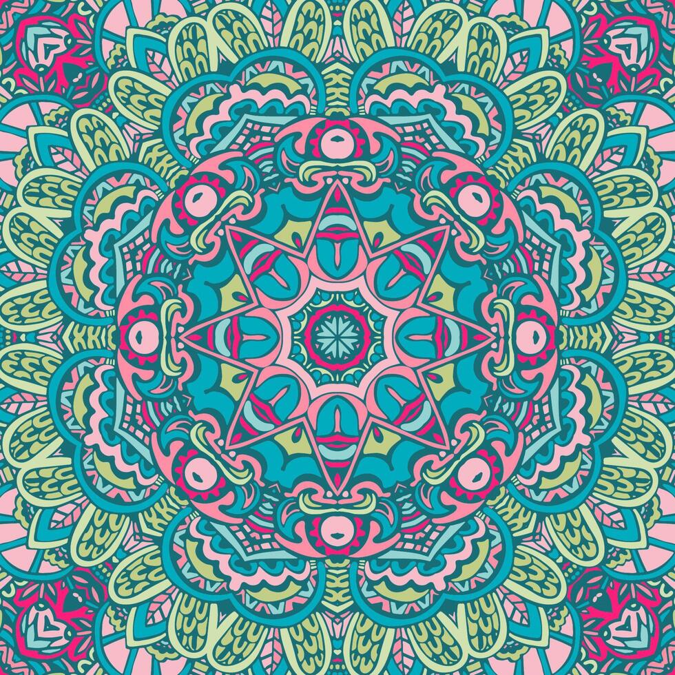 Abstract Boho Festive Mandala Seamless 13783483 Vector Art At Vecteezy