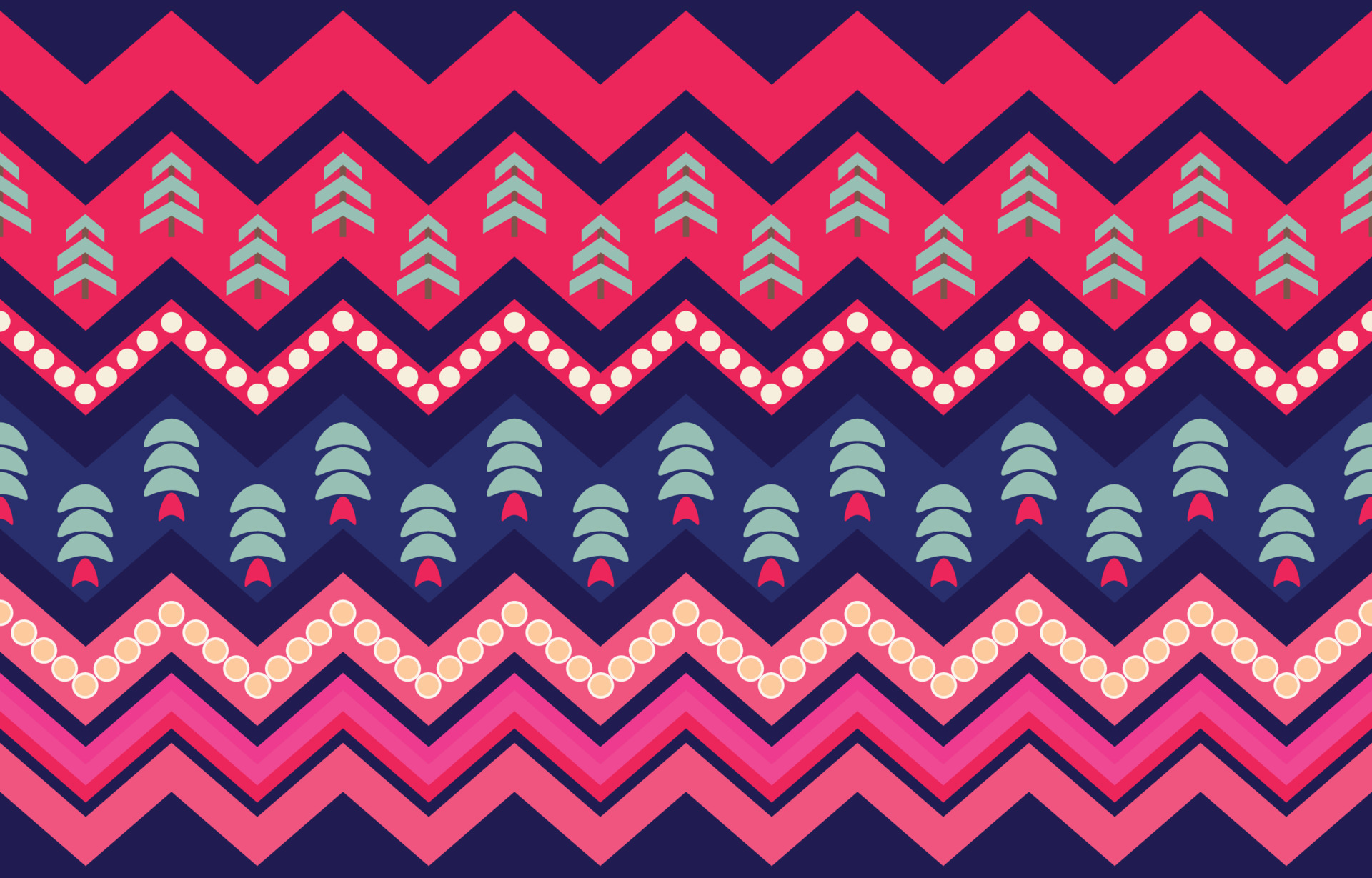 Seamless Pattern Zigzag Chevron Geometric Fabric Pattern Textile