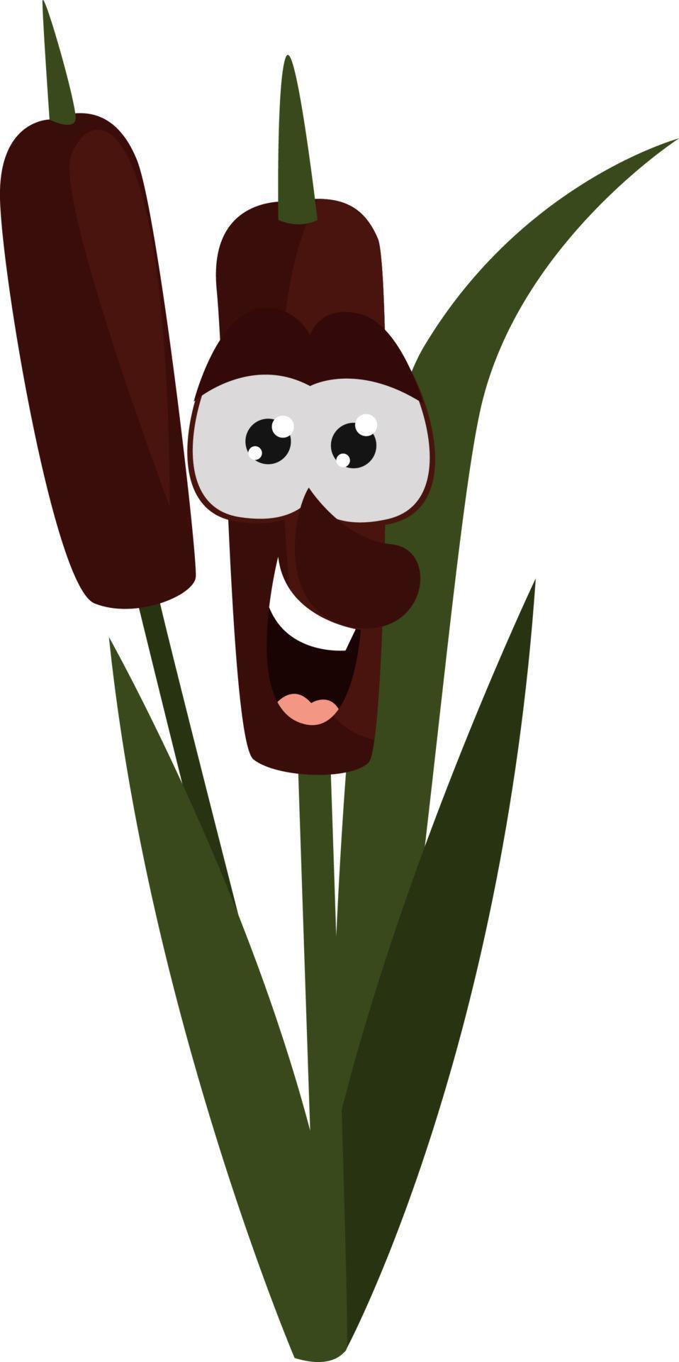 Bambo With A Faceillustrationvector On White Background 13790762 Vector Art At Vecteezy