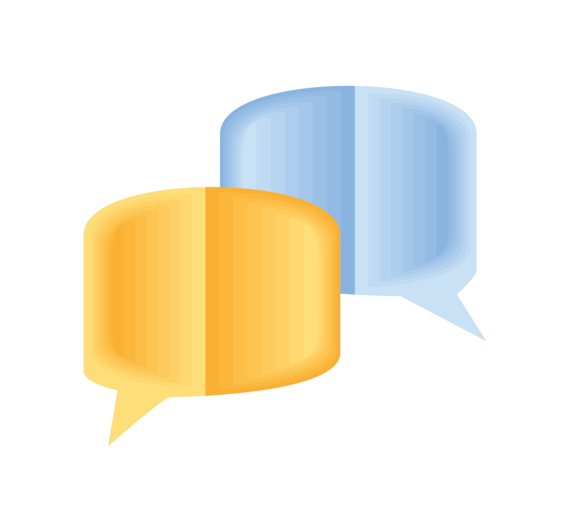 speech bubble paper art 13791771 Vector Art at Vecteezy