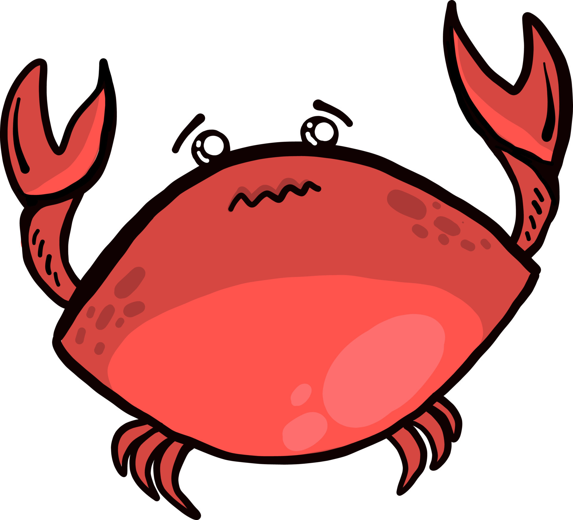 Red crab, illustration, vector on white background 13793042 Vector Art ... Red crab, illustration, vector on white background 13793042 Vector Art ...