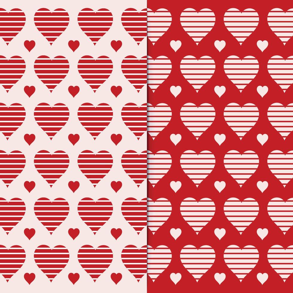 Heart Vector Seamless Patterns 13795880 Vector Art at Vecteezy