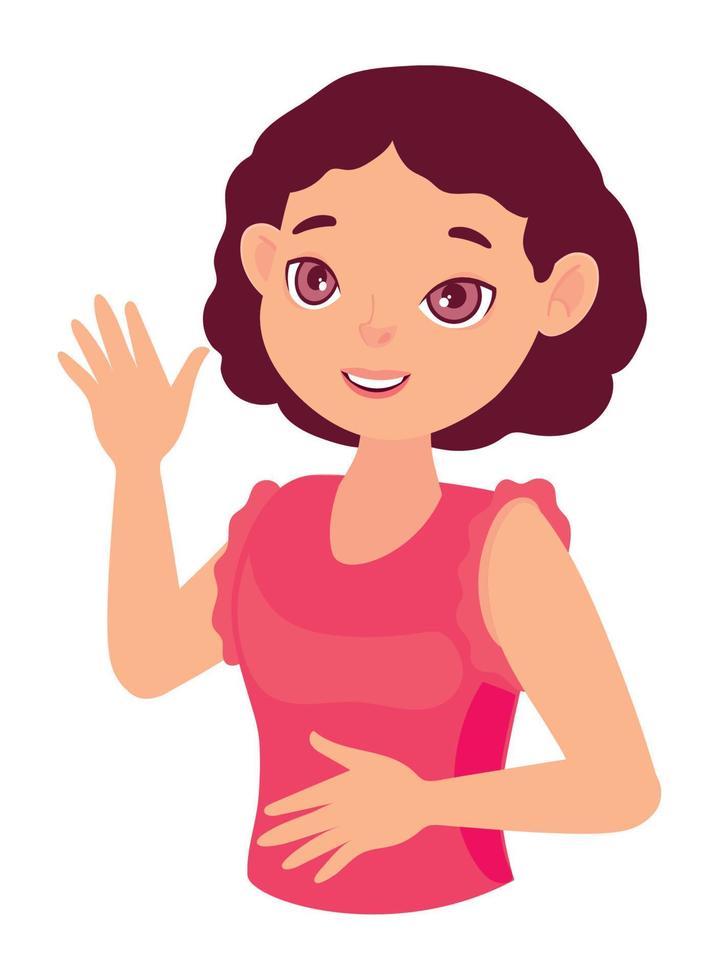 young woman curly hair 13795900 Vector Art at Vecteezy young woman curly hair 13795900 Vector Art at Vecteezy