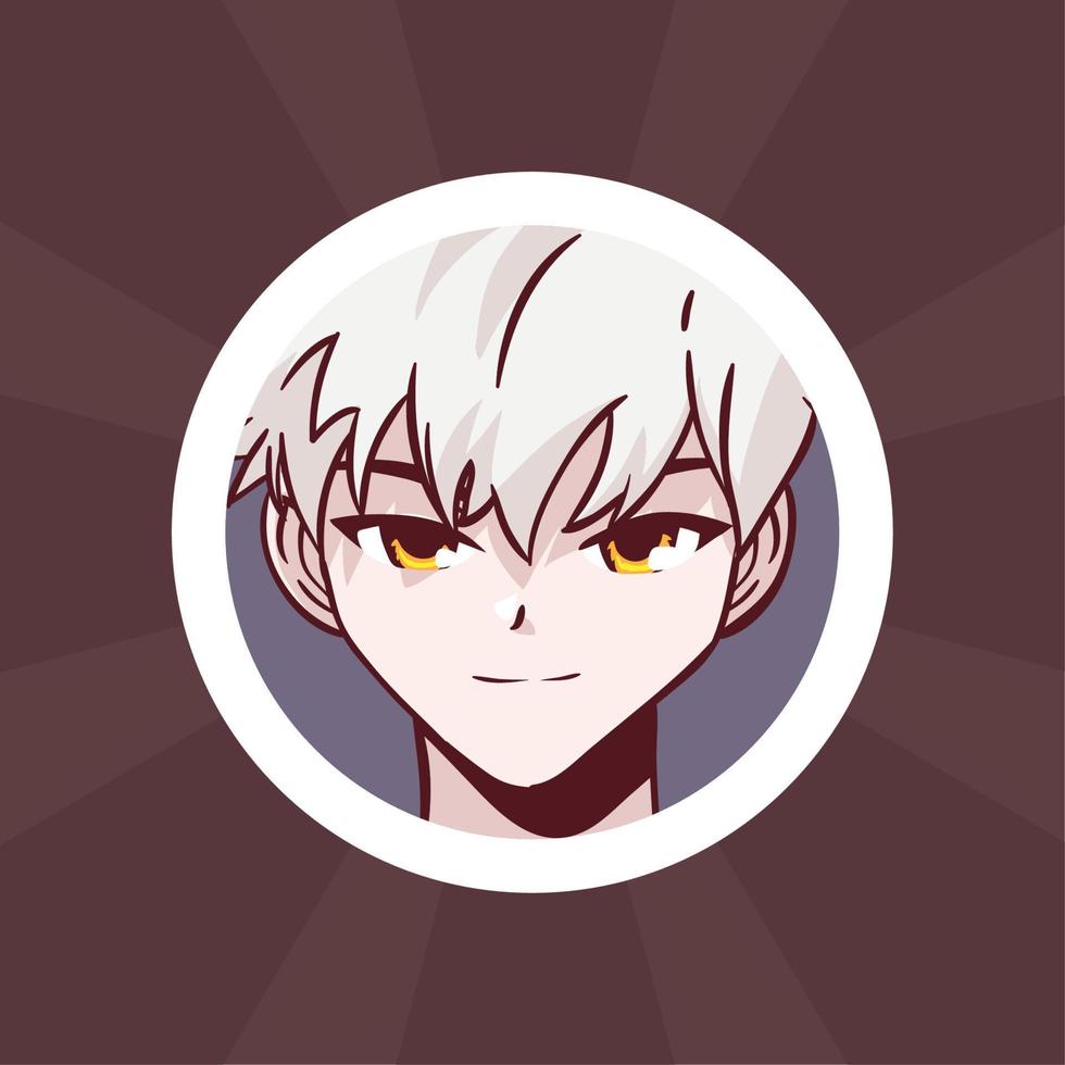 Blond Anime Man 13796581 Vector Art At Vecteezy