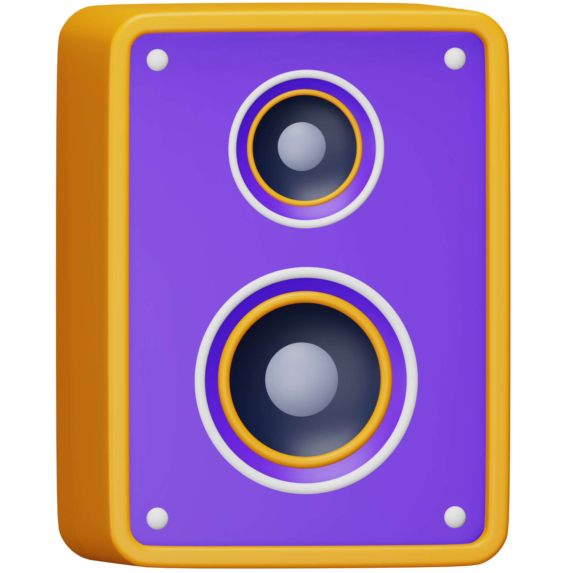 3d Speaker Icon