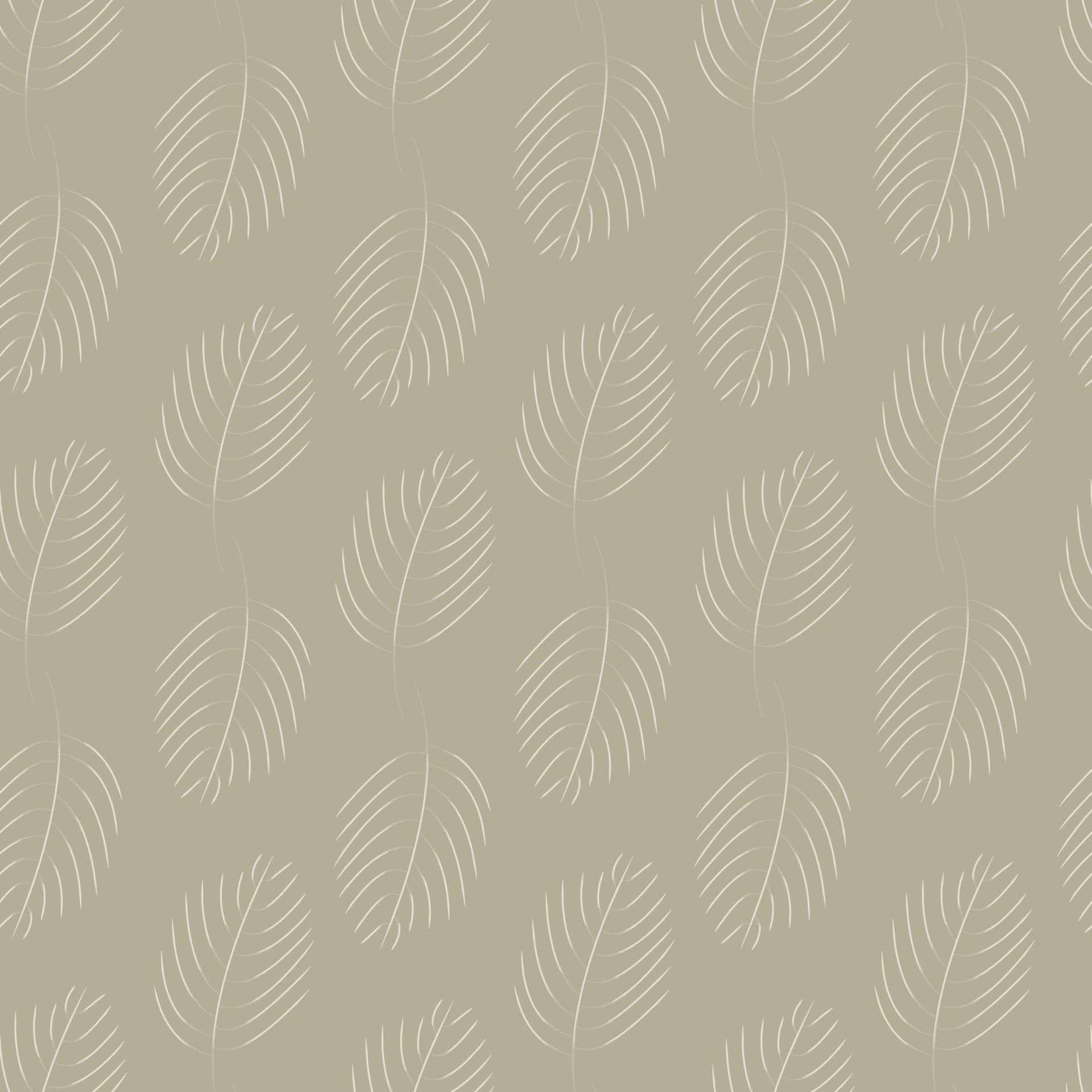 Scattered leaves mono style seamless pattern, simple lino style foliage ... Scattered leaves mono style seamless pattern, simple lino style foliage ...