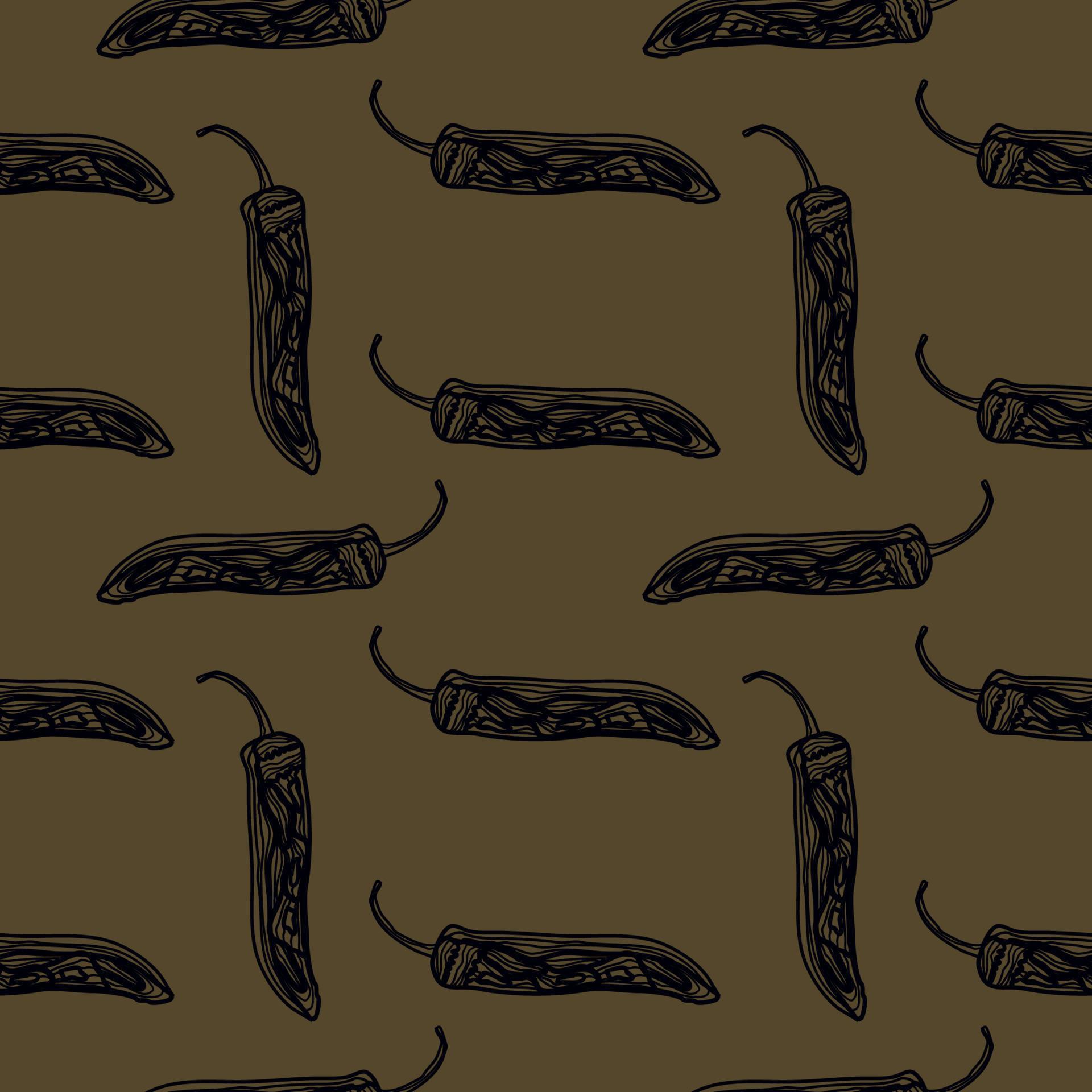 Serrano Pepper Illustration Vector On White Background 13803921