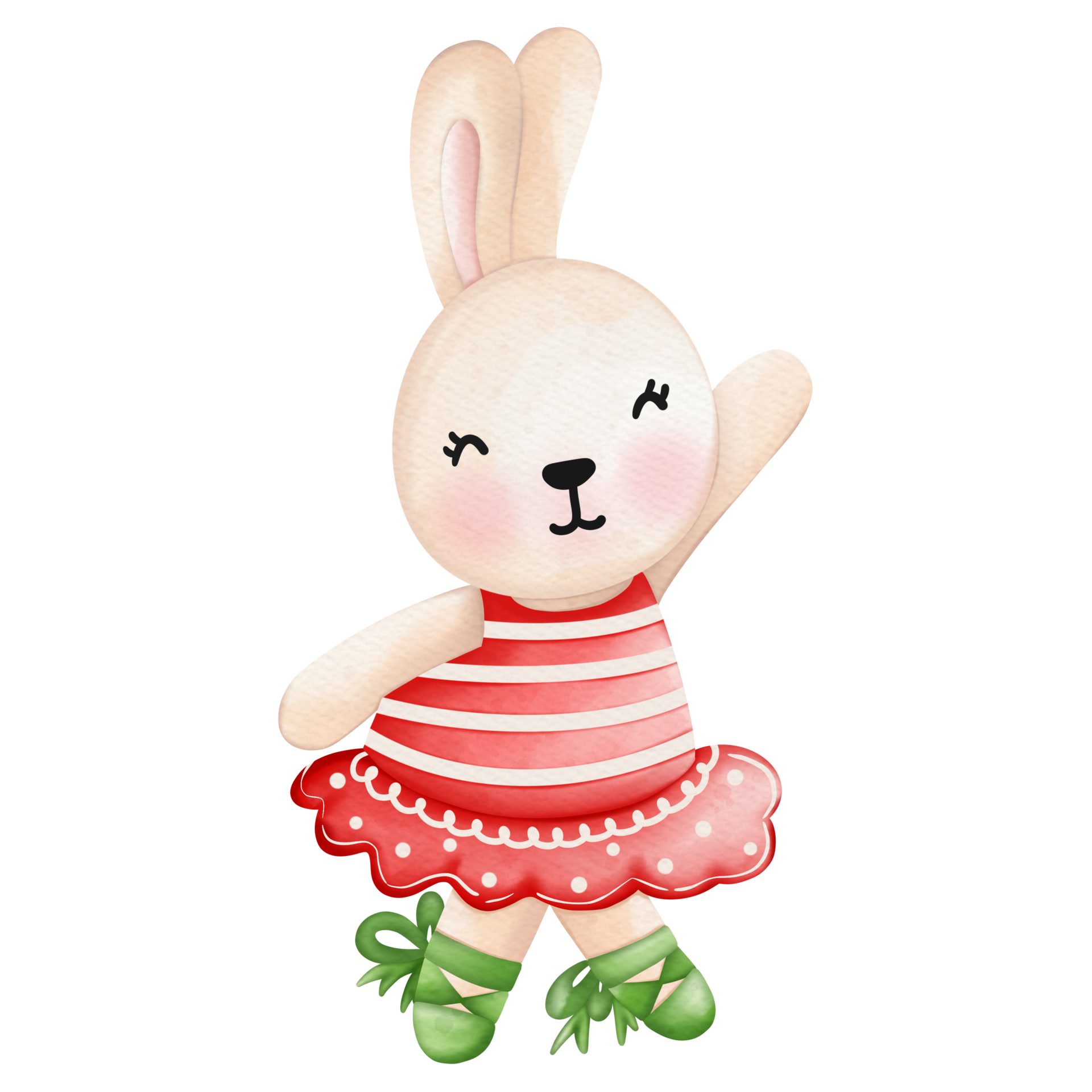 Free watercolor cute rabbit circus, animal circus 13811593 PNG with ...