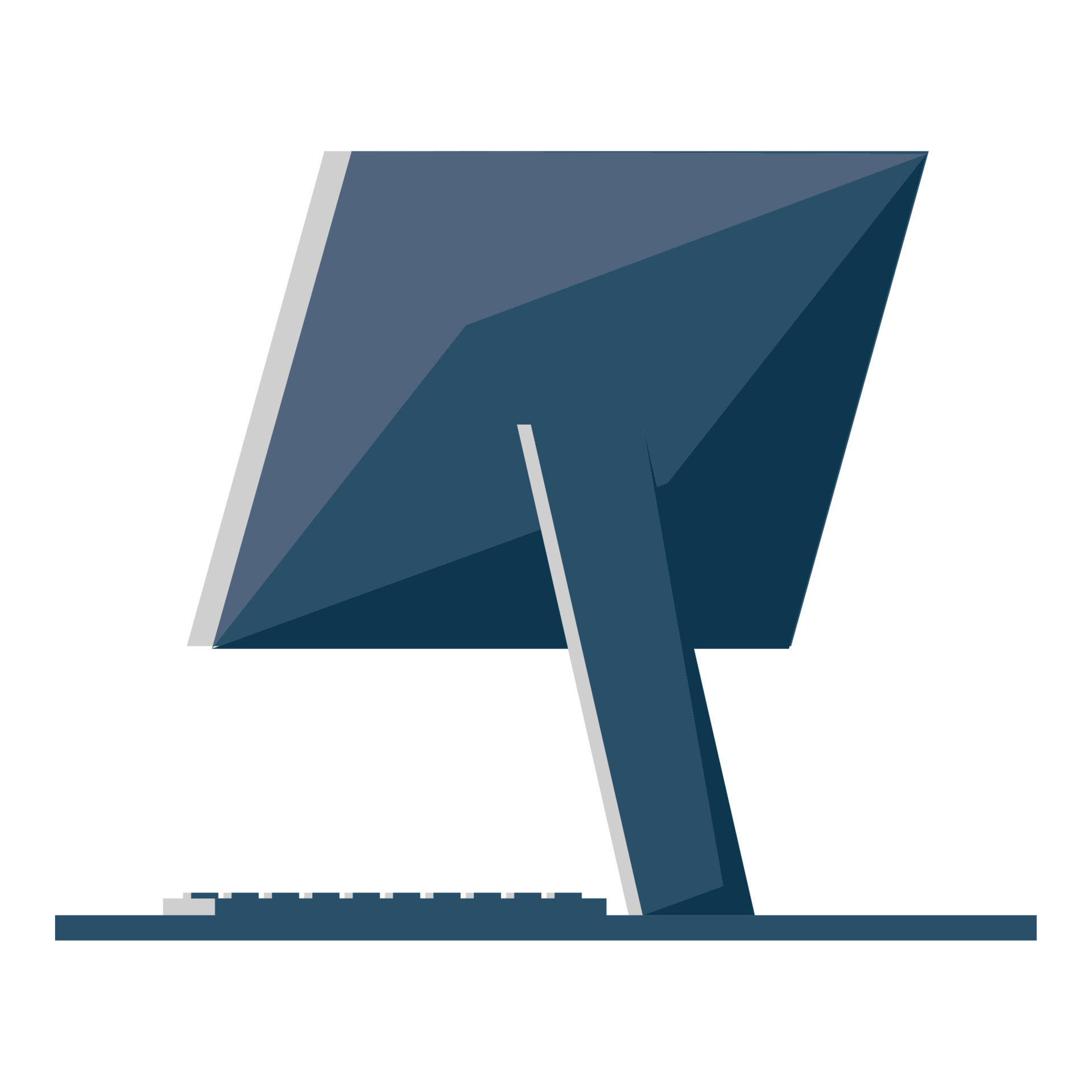 desktop computer tech 13814989 Vector Art at Vecteezy