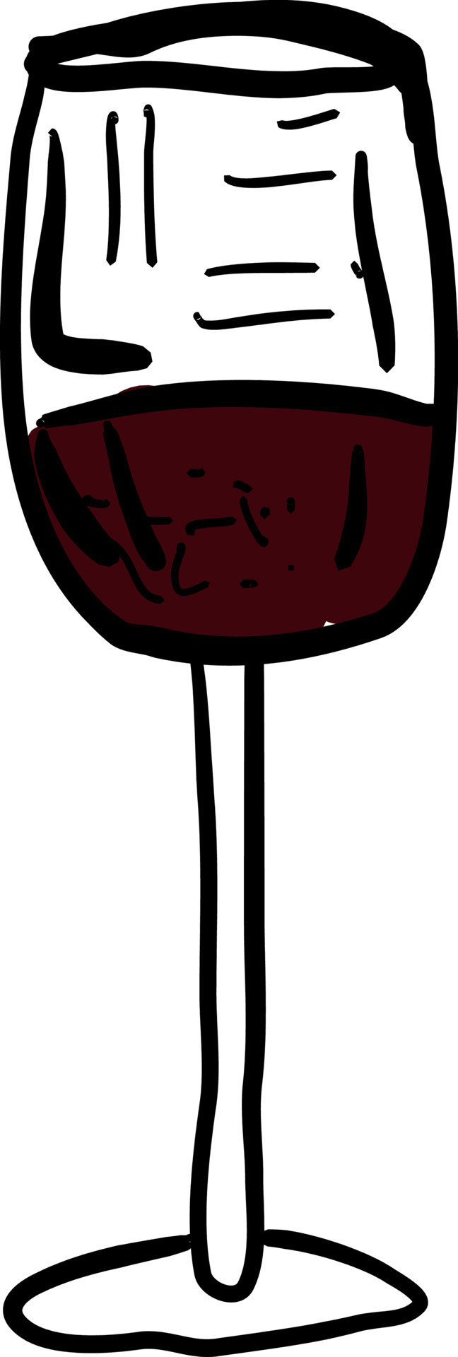 Full Wine Glass Illustration Vector On White Background 13818511 Vector Art At Vecteezy
