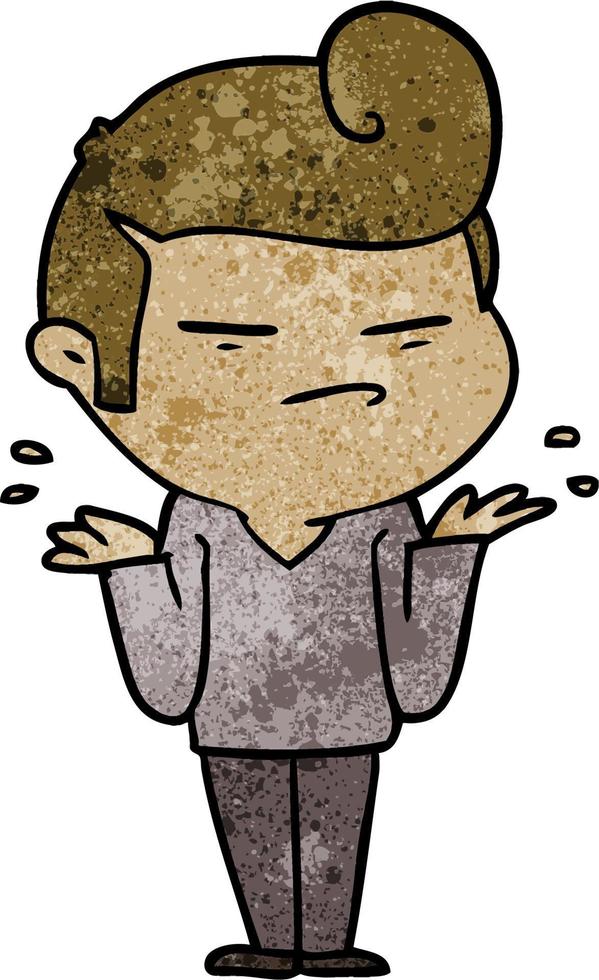 Retro grunge texture cartoon man 13818686 Vector Art at Vecteezy Retro grunge texture cartoon man 13818686 Vector Art at Vecteezy