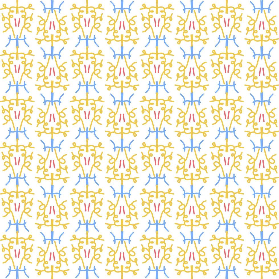 pattern design with abstract ornament motif 13822565 Vector Art at Vecteezy