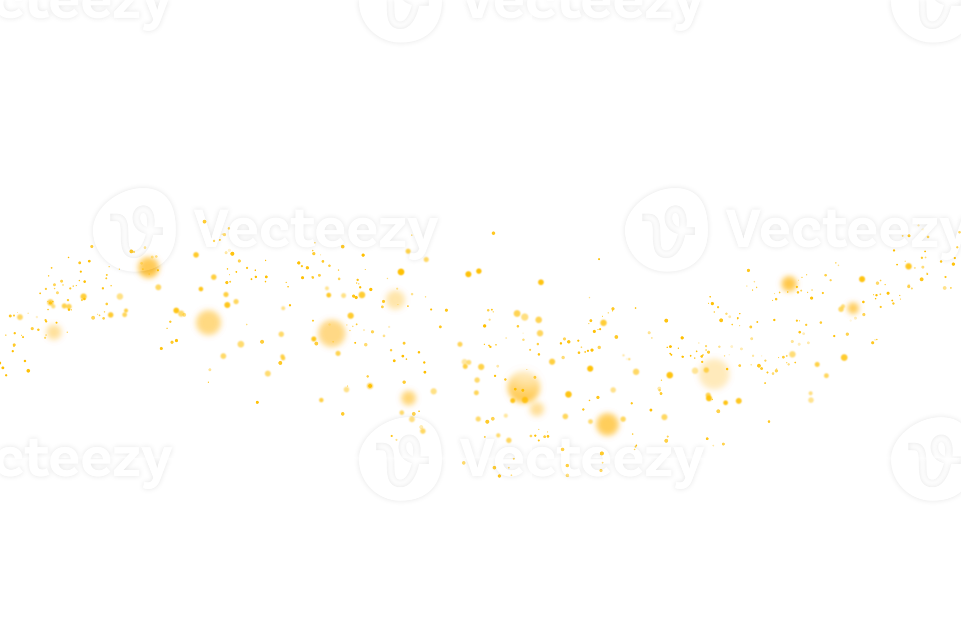 Gold glittering stars dust and bokeh background. Abstract christmas glow light texture. 13822717 PNG