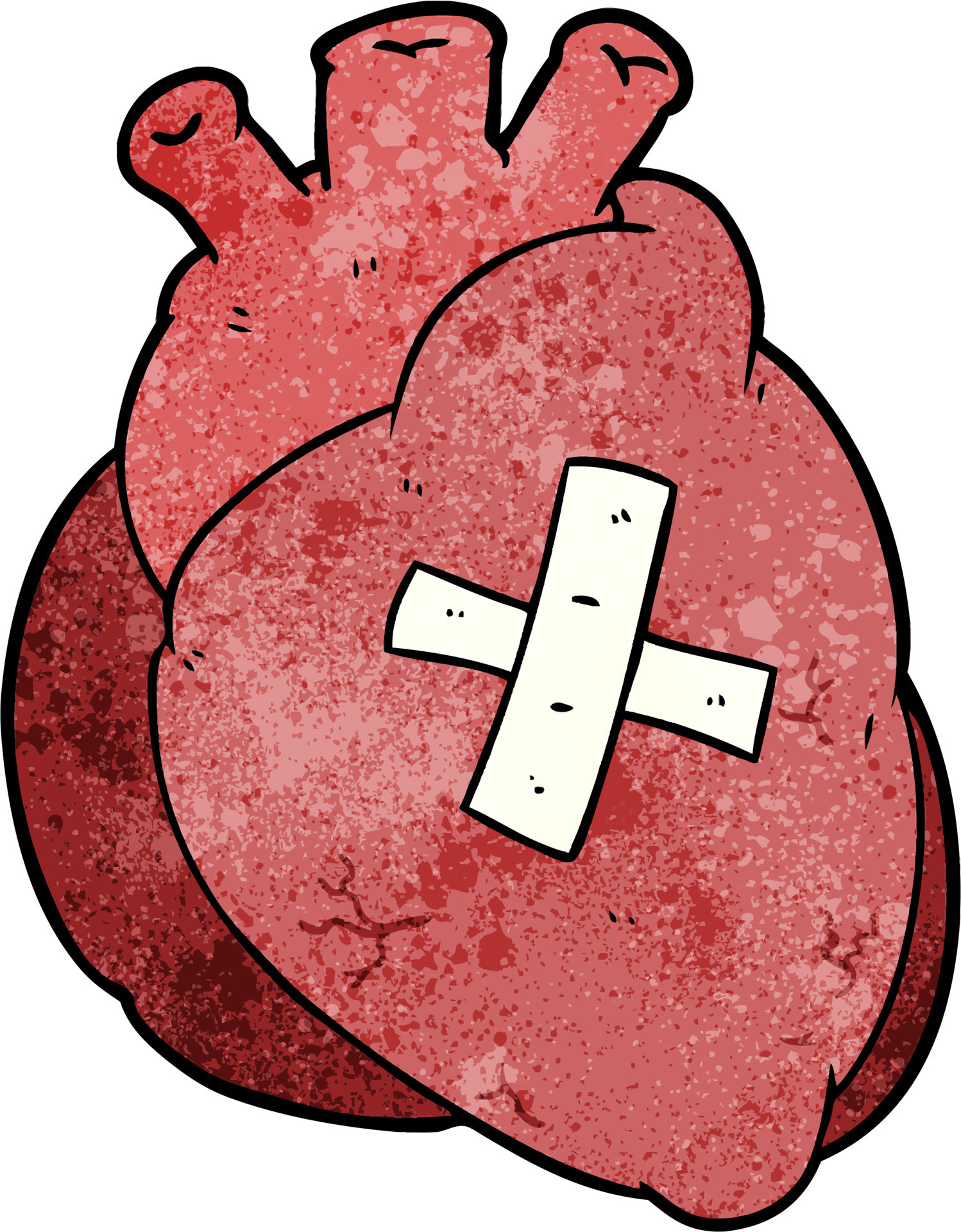 Retro grunge texture cartoon cute heart 13823012 Vector Art at Vecteezy Retro grunge texture cartoon cute heart 13823012 Vector Art at Vecteezy