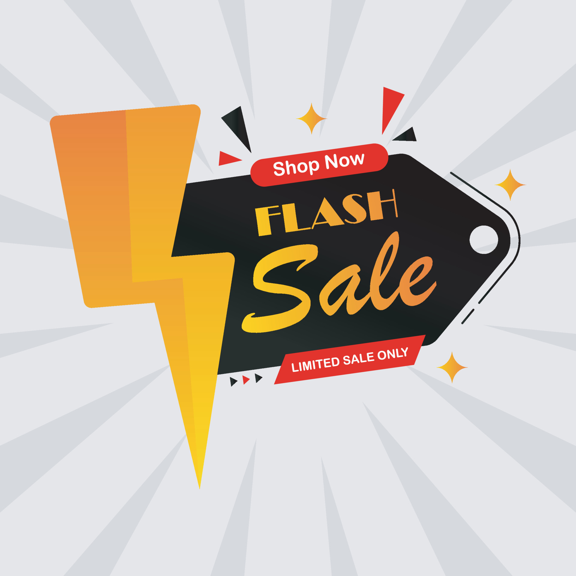 Flash sale icon vector illustration 13826913 Vector Art at Vecteezy