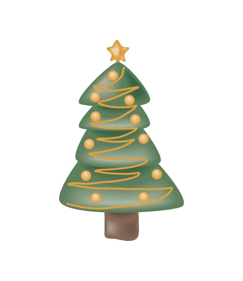 christmas tree icon 13827182 Vector Art at Vecteezy