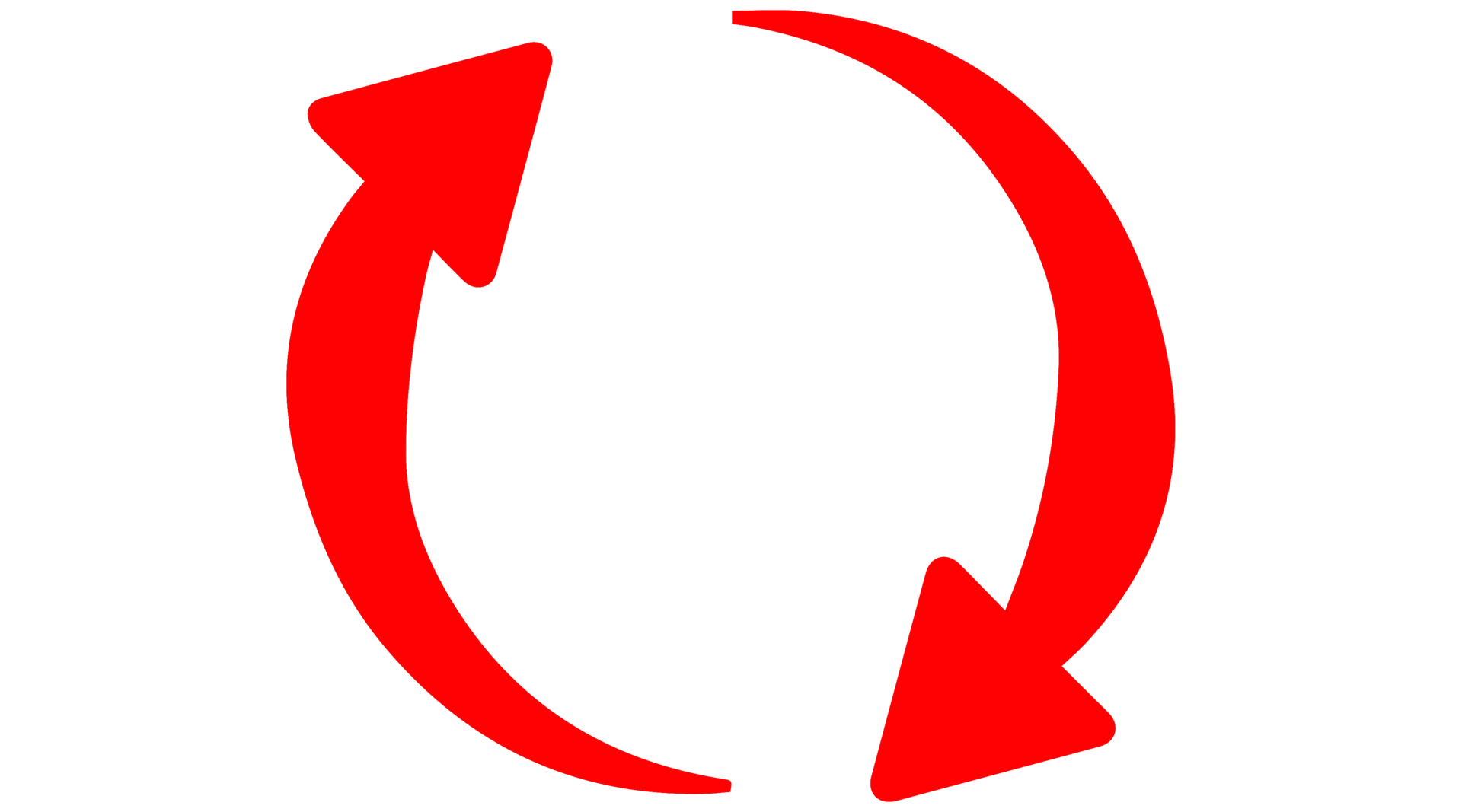 Refresh Curve Arrows icon isolated on transparent background, Refresh ...