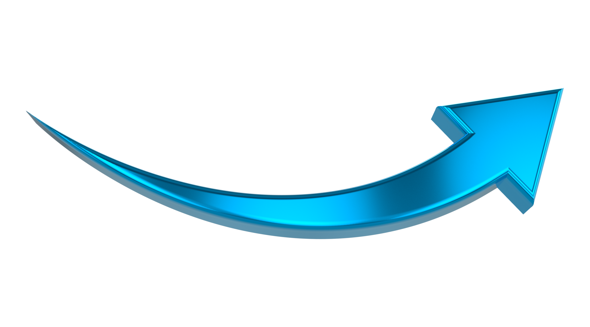 3D arrow icon on Transparent PNG background. 3d style. arrow icon for your web site design, logo ...