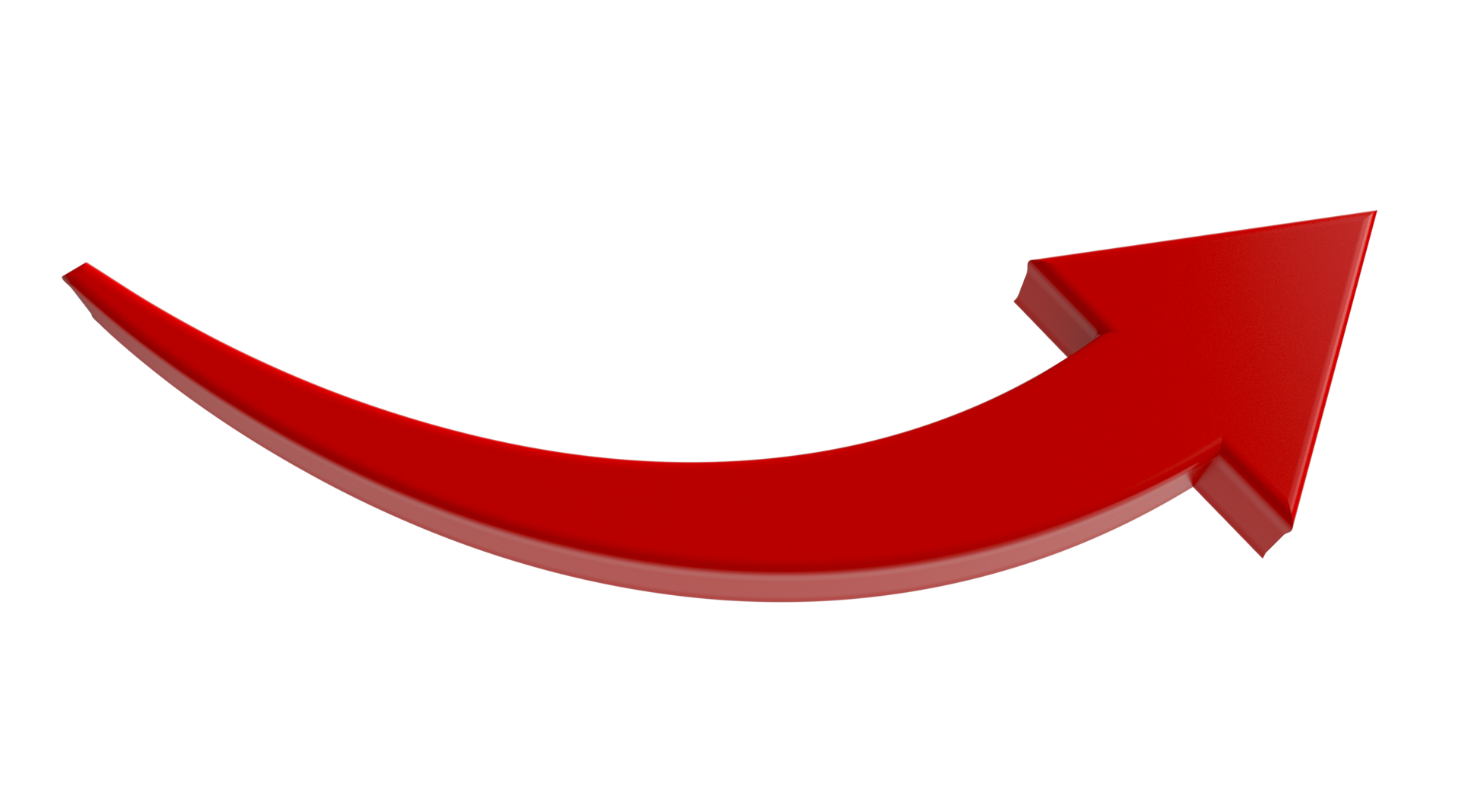 3d pil ikon på transparent png bakgrund. 3d stil. pil ikon för din webb ...