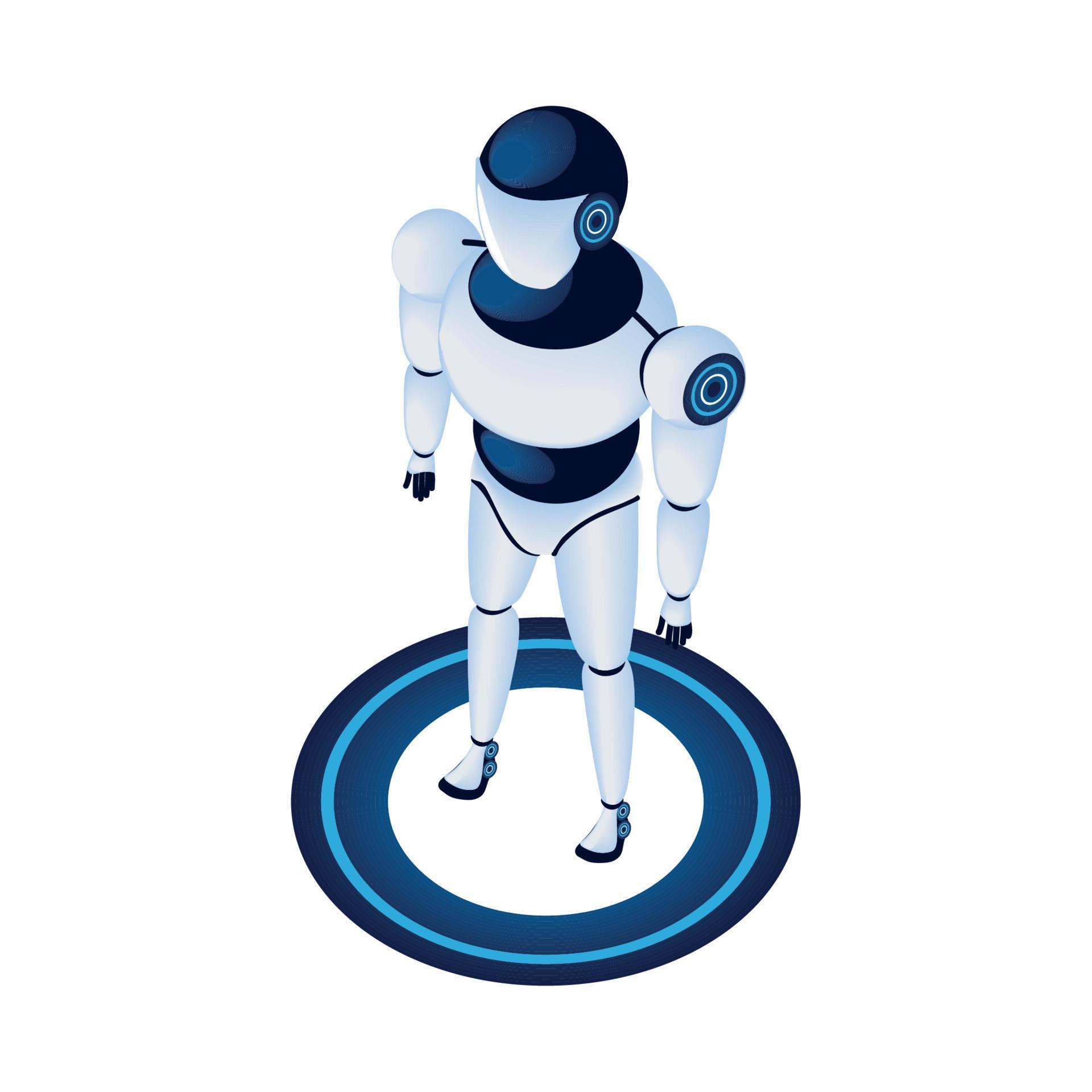 artificial intelligence robot technology 13830498 Vector Art at Vecteezy