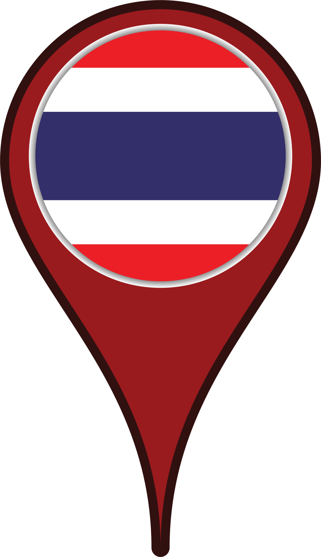 Thailand Pin Symbol 13836263 Png