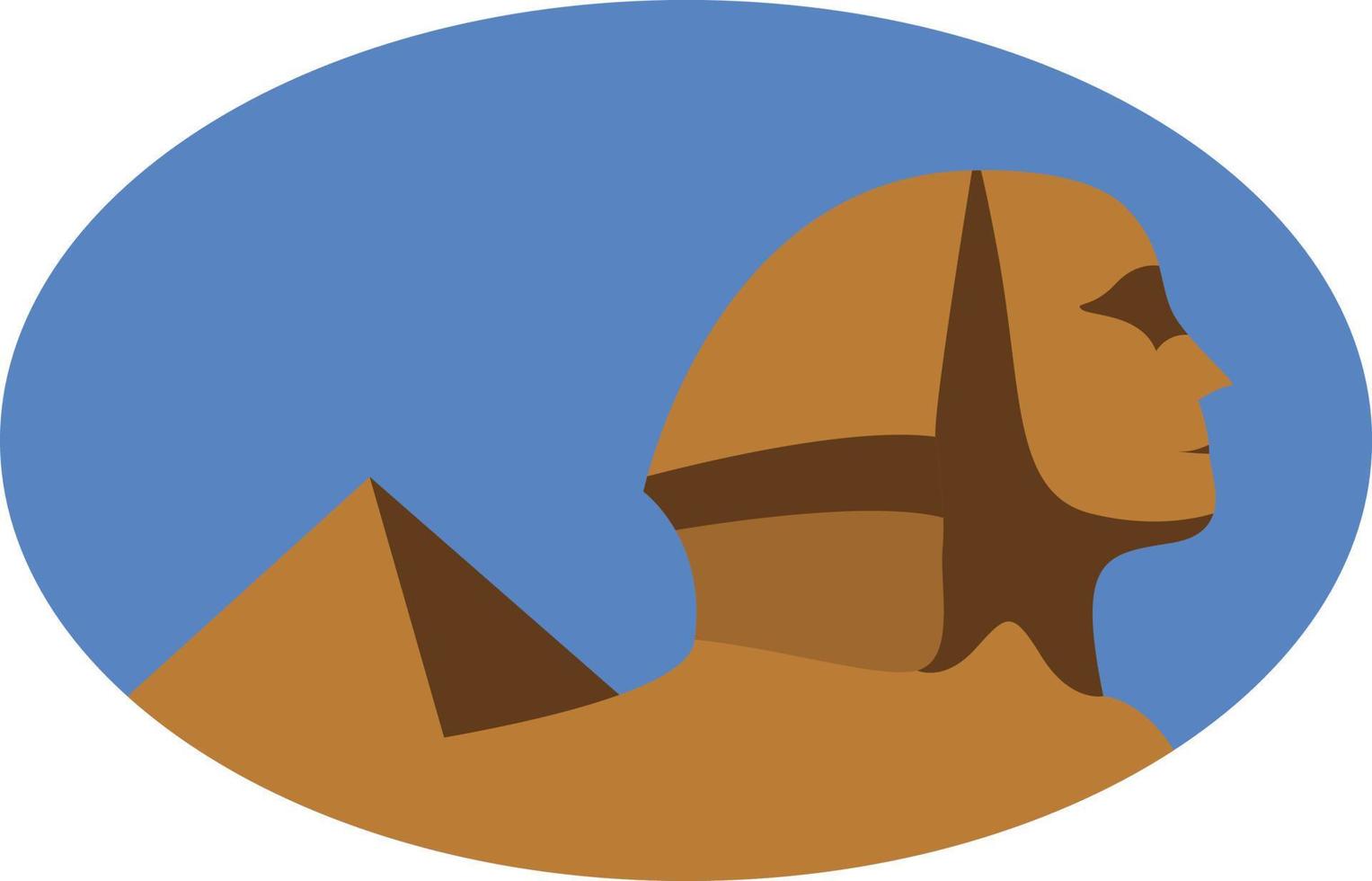 Sphinx, illustration, vector on white background. 13847531 Vector Art ...