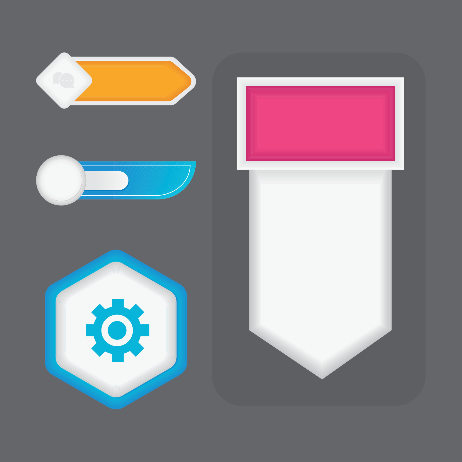 Infographic Elements Icons Concept 13854651 Vector Art At Vecteezy