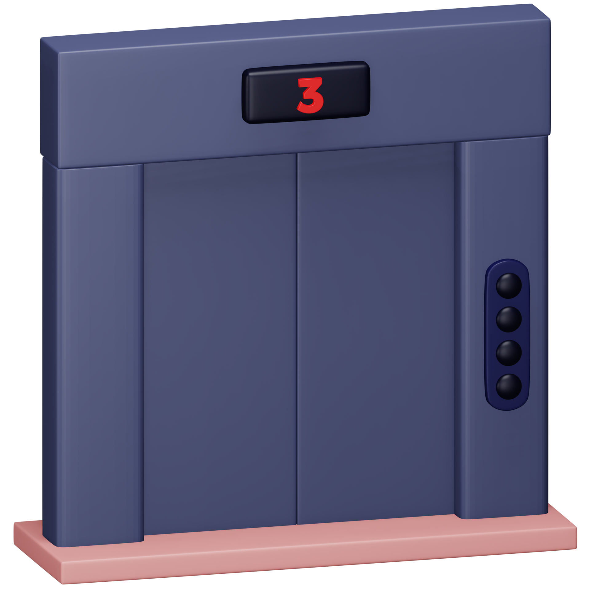 Elevator 3d rendering isometric icon. 13866274 PNG Elevator 3d rendering isometric icon. 13866274 PNG