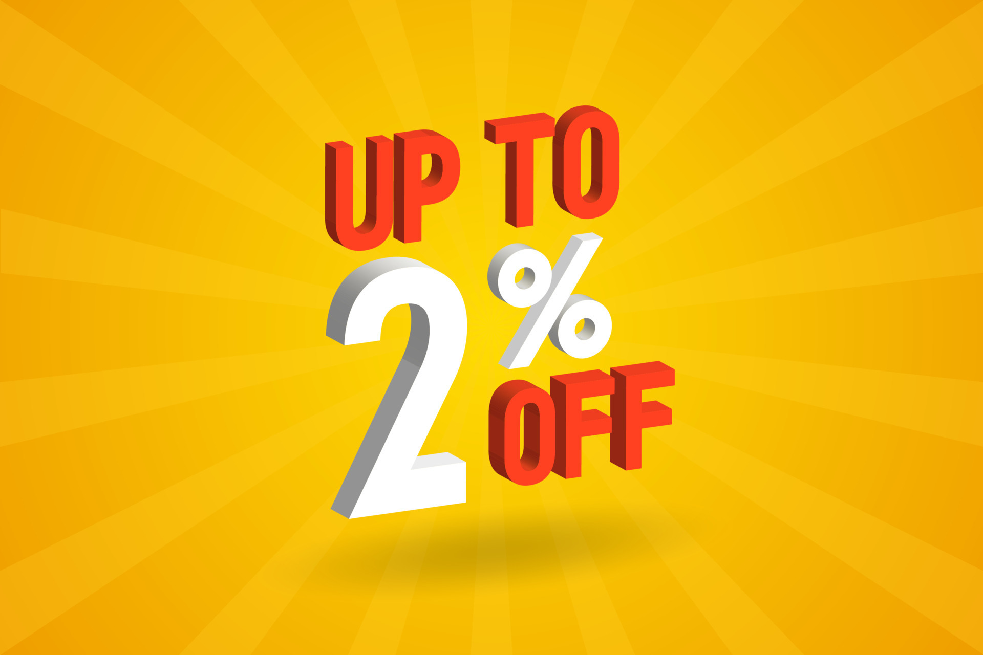 up-to-2-percent-off-3d-special-promotional-campaign-design-upto-2-of