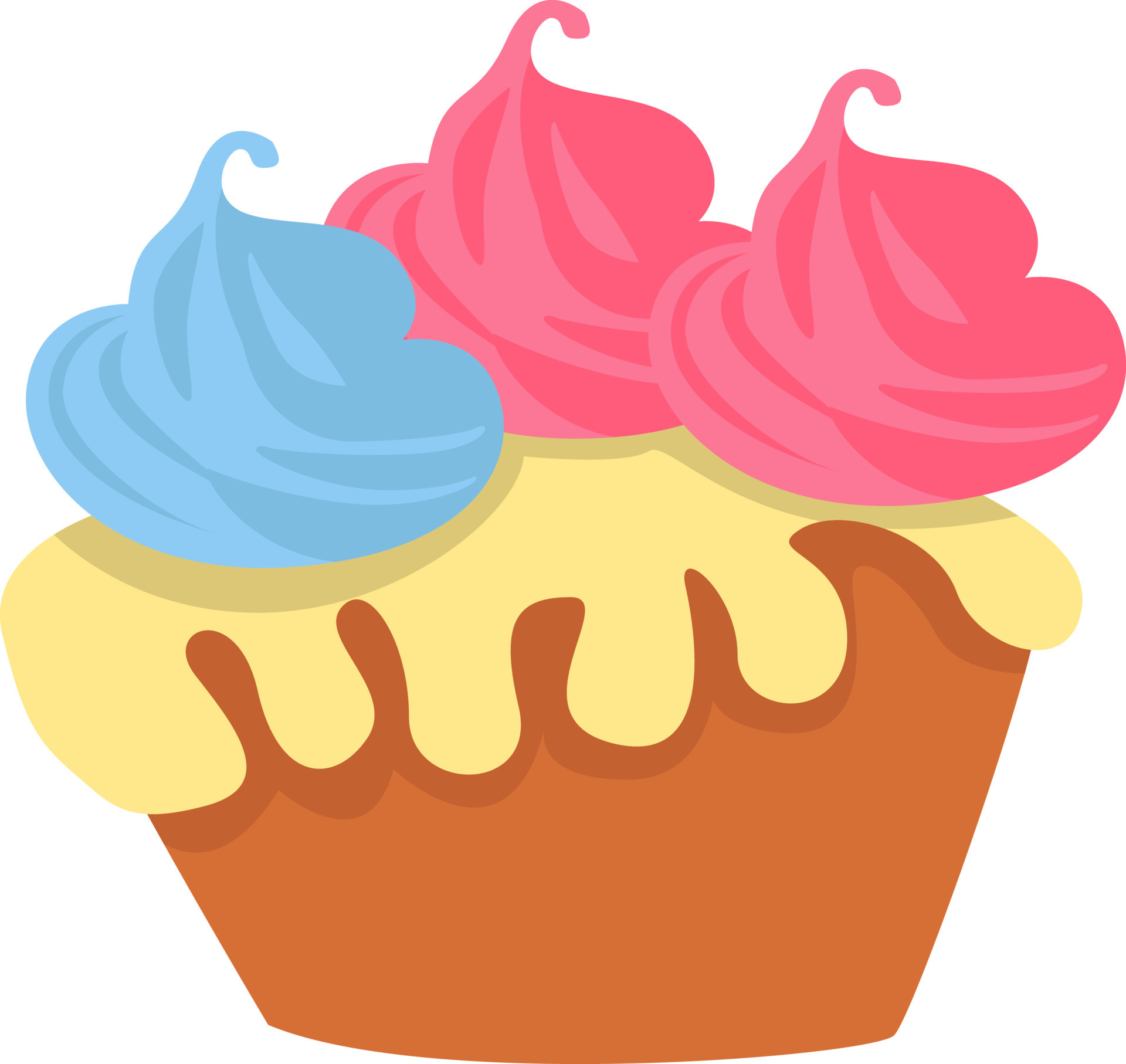 Sweet Meringue Illustration Vector On White Background 13871660
