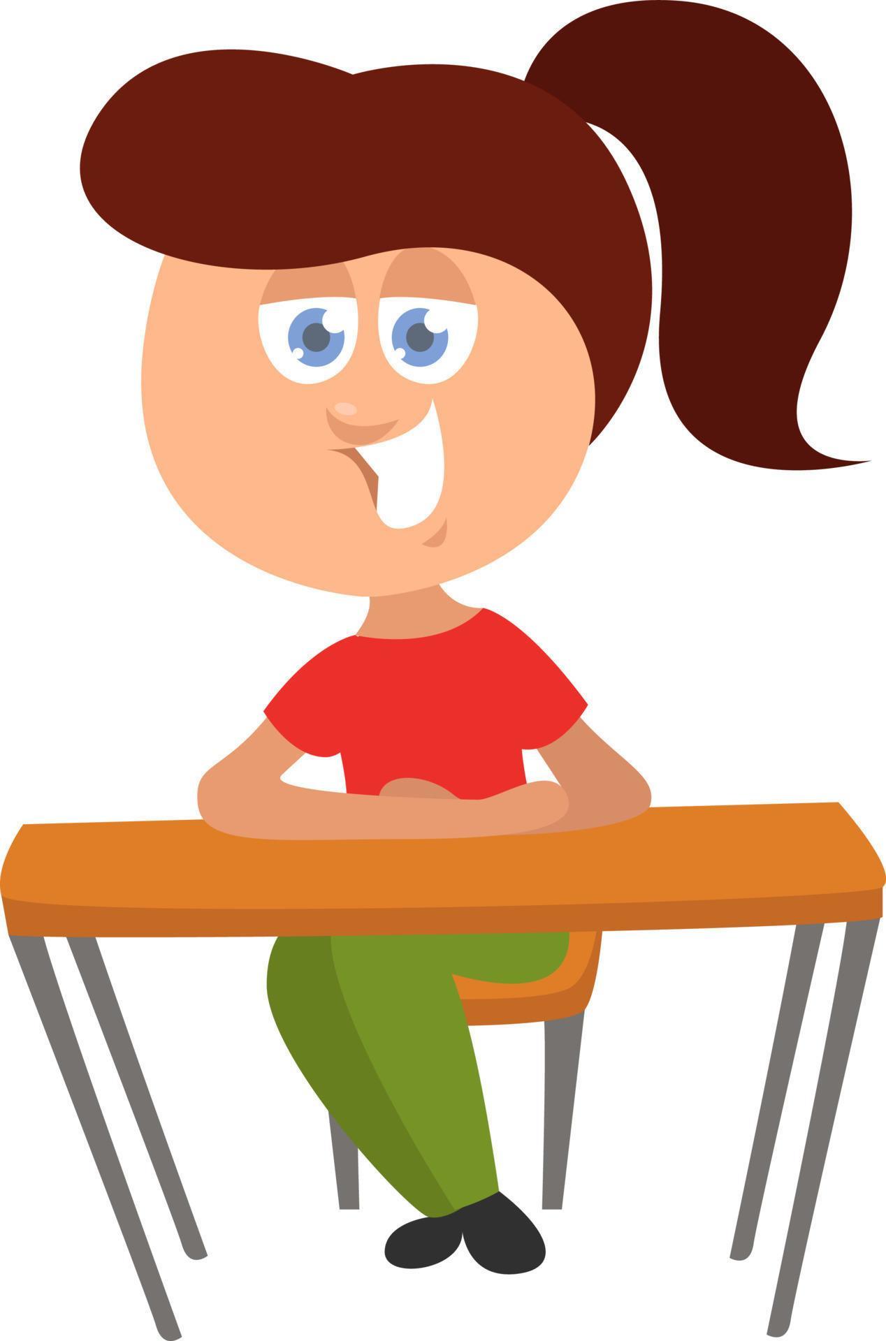 Start of a lesson, illustration, vector on white background 13877644 ...