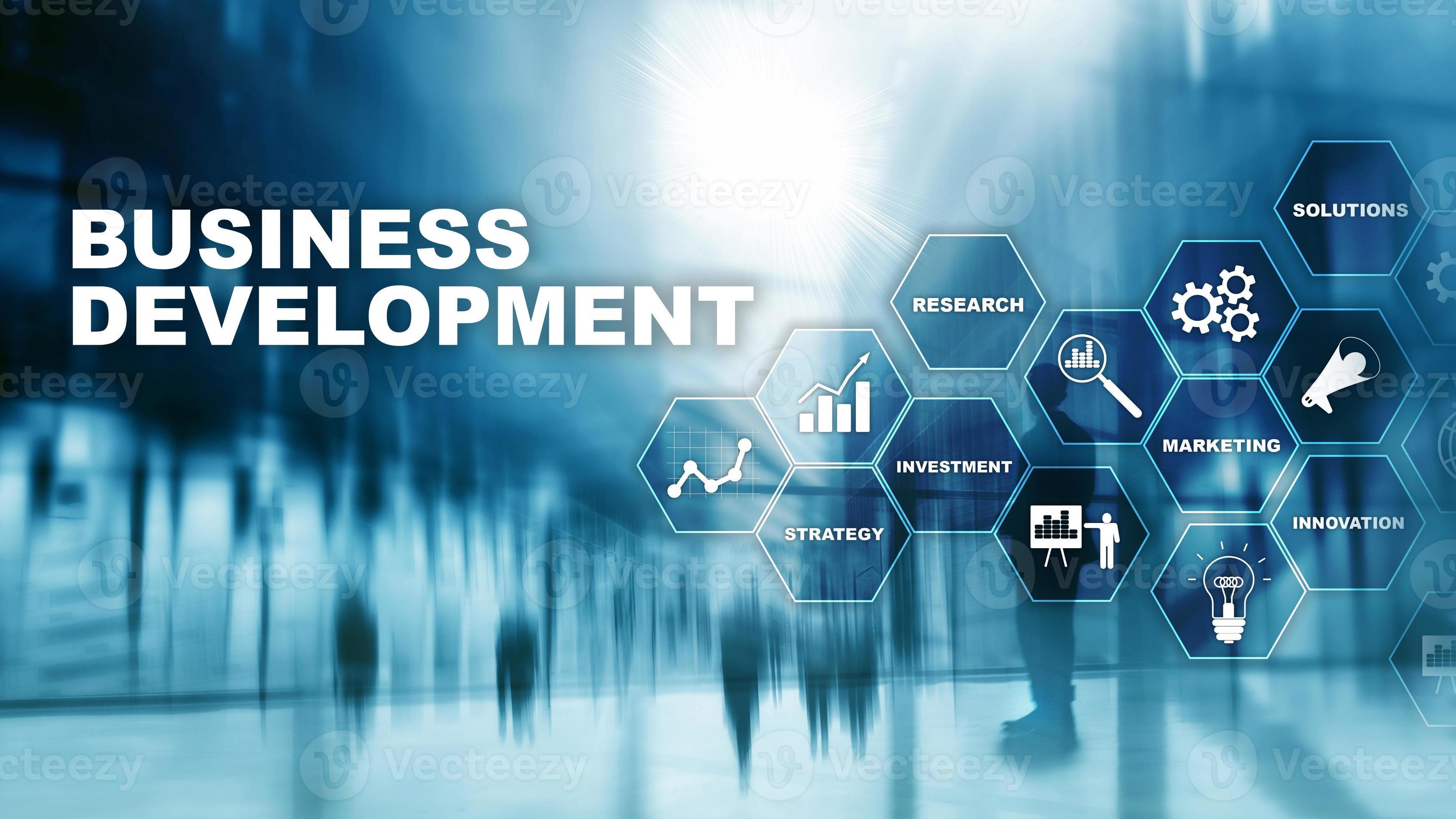 Business Development Startup Growth Statistics. Financial Plan Strategy ...