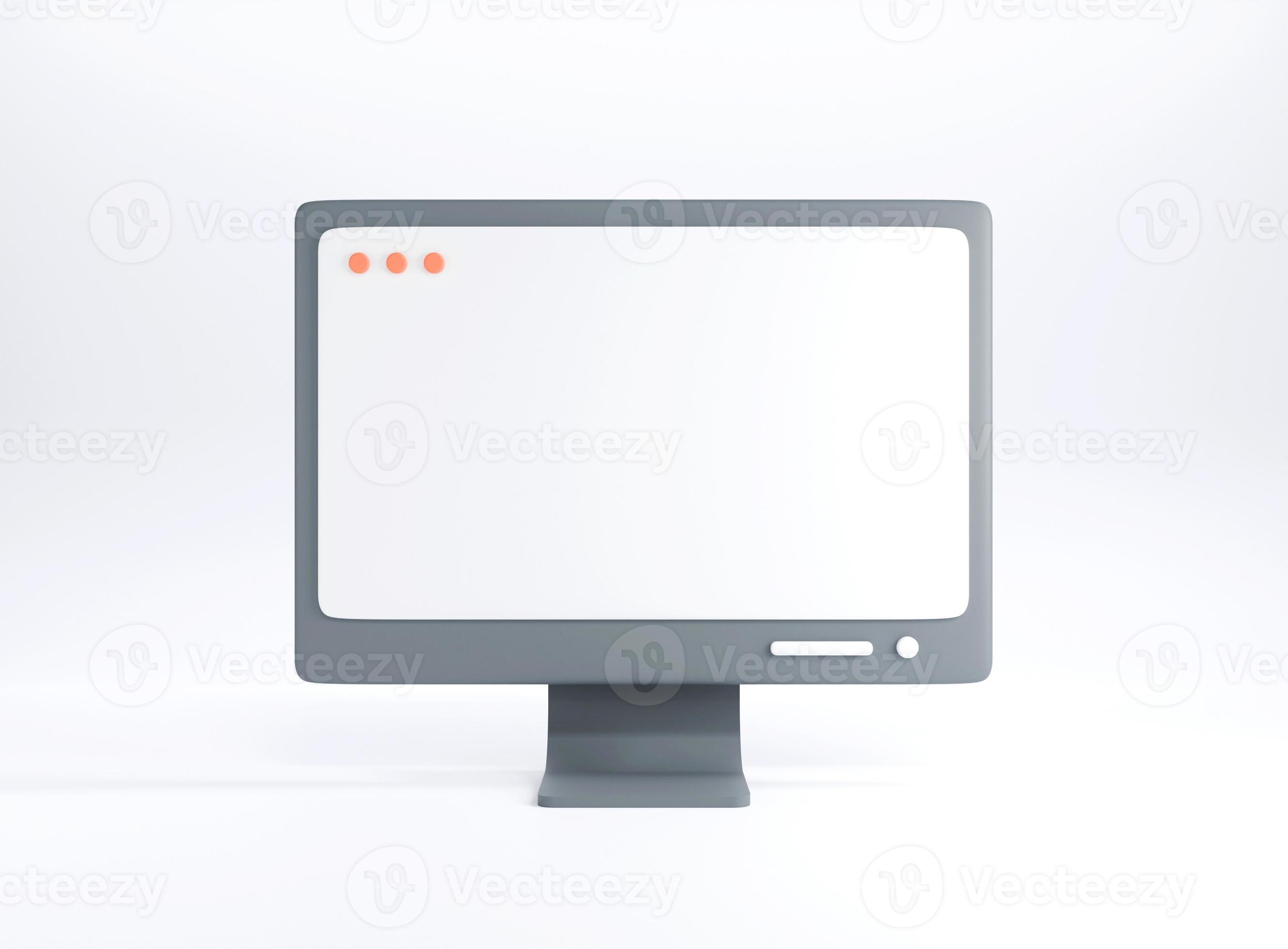 3D desktop computer. 3D rendering. 13882866 Stock Photo at Vecteezy