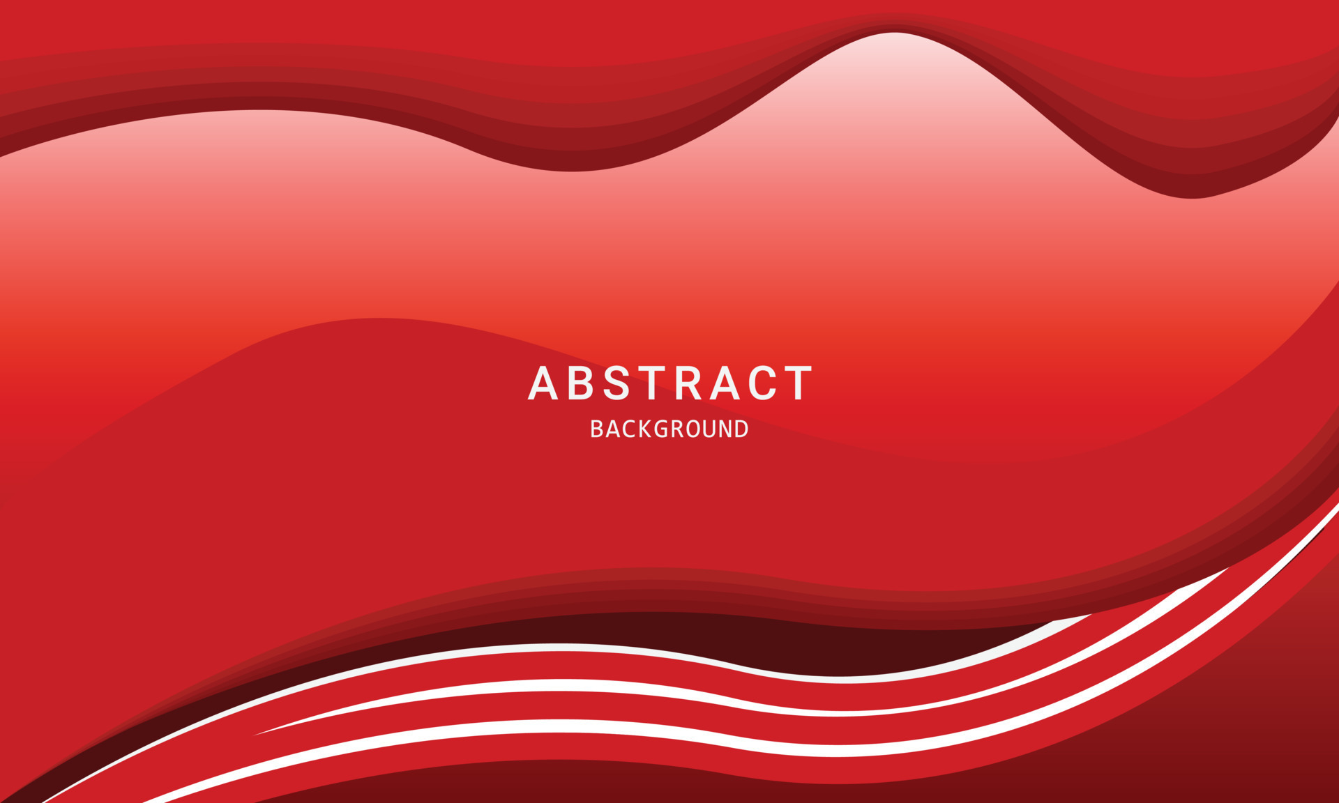 Red White Color Abstract Background For Social Media Design Vector